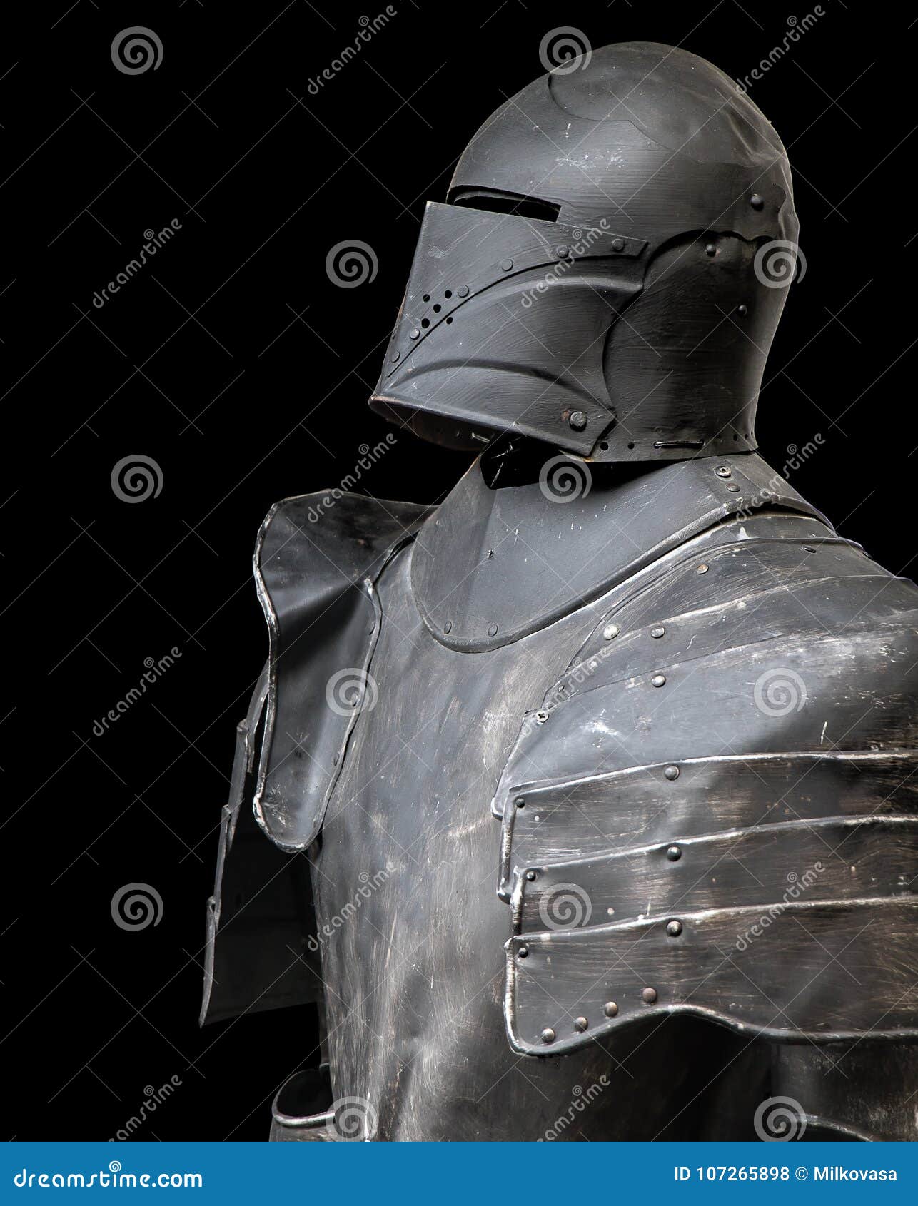 The Iron Armor for a Knight Stock Photo - Image of armour, combat ...
