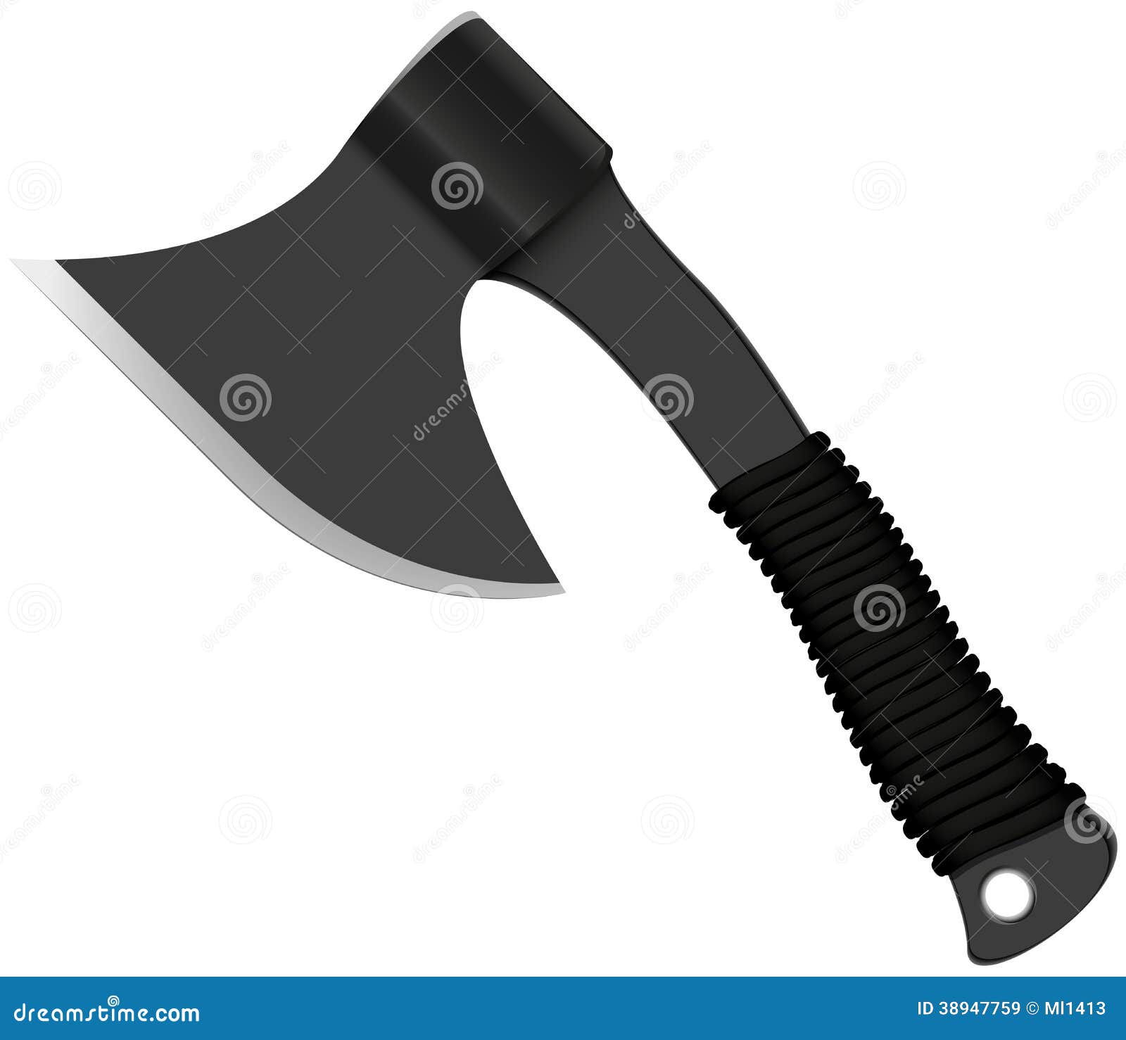 Iron ax stock vector. Illustration of equipment, computer - 38947759