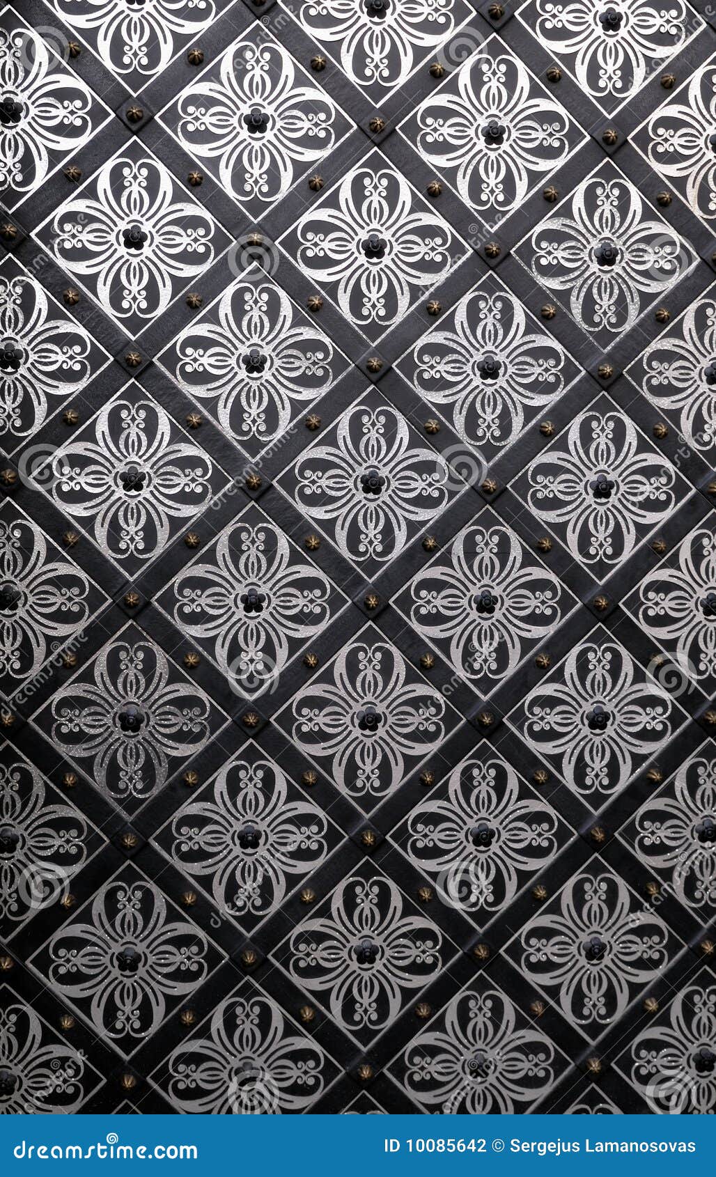 Iron background stock photo. Image of lock, ornament - 10085642