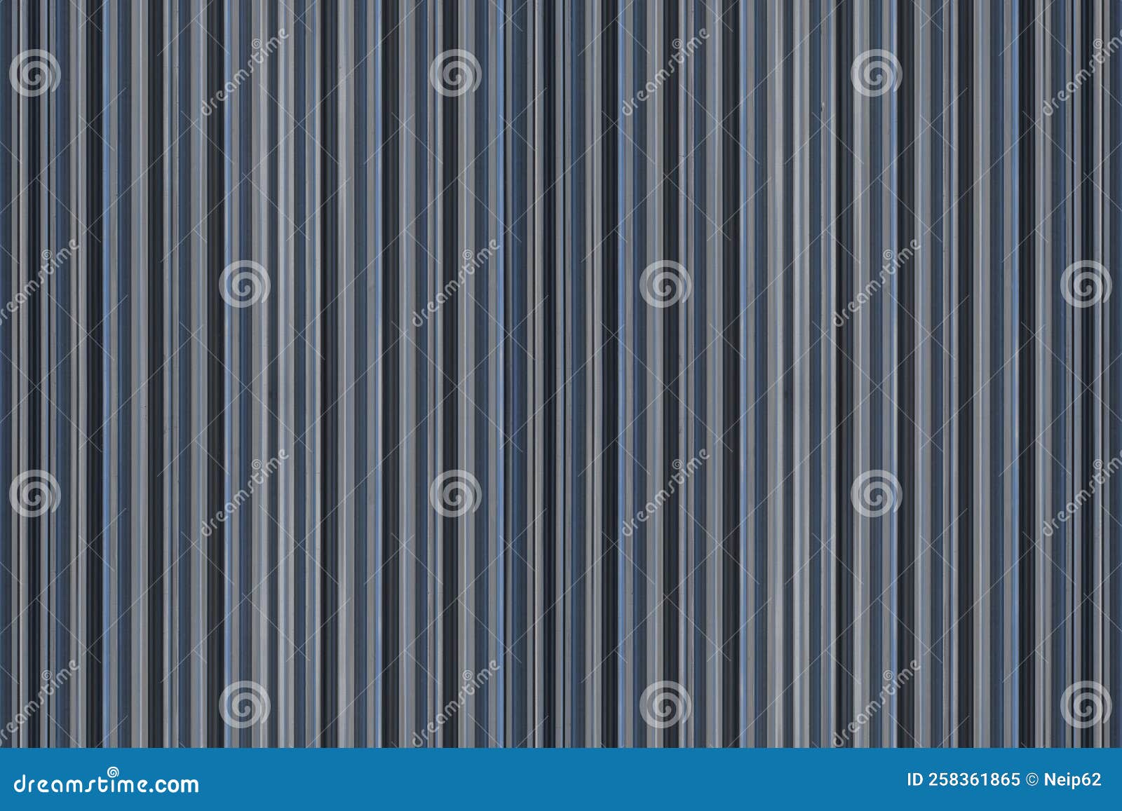 Iron Background with Wavy Metal Sheet Pattern. Metal Fence, Metal Wall ...
