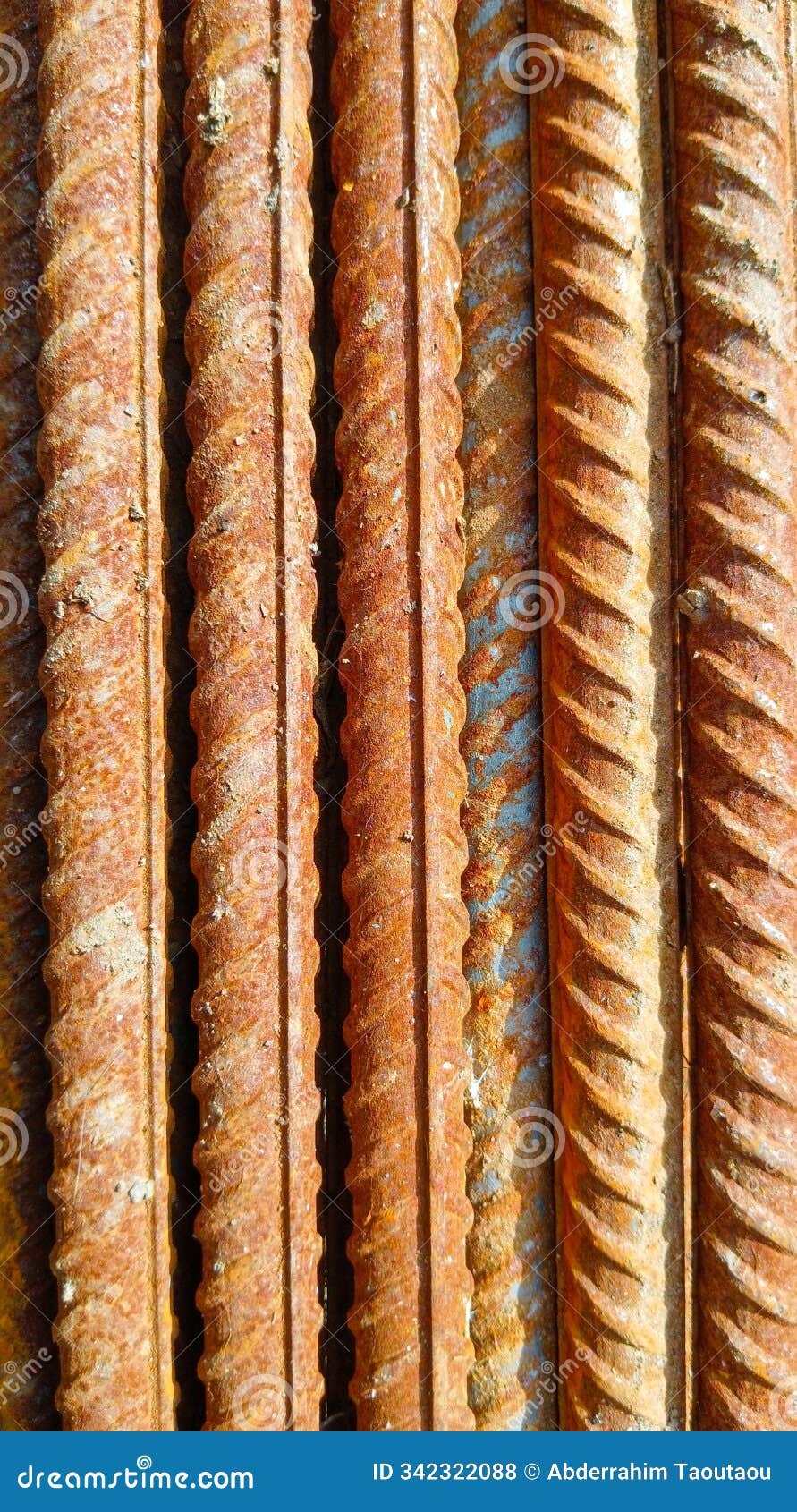 Rust Spots Of Various Shapes And Sizes On The Old Metal Surface ...