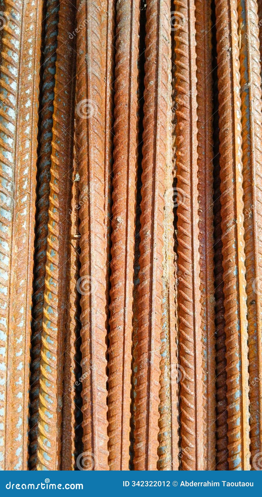 Rust Spots Of Various Shapes And Sizes On The Old Metal Surface ...