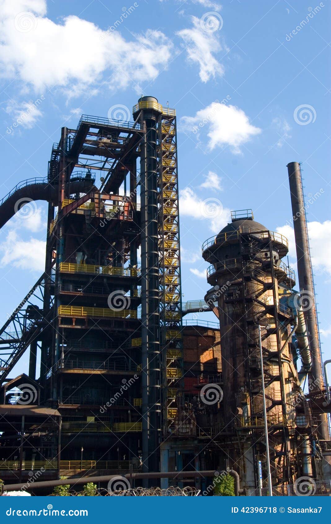 Blast Furnaces Royalty-Free Stock Photography | CartoonDealer.com #4385927