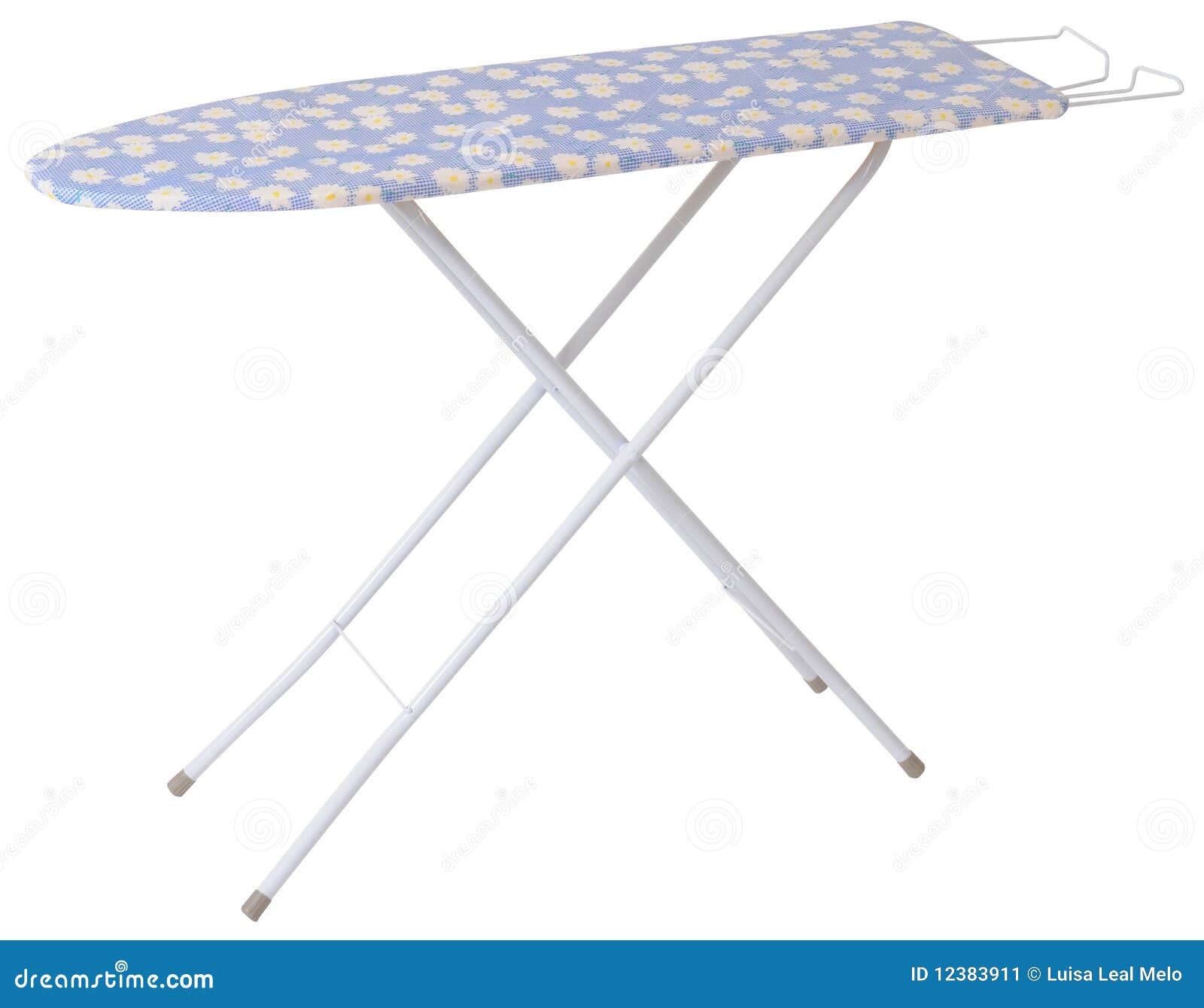 Iron board. Isolated stock image. Image of chores, holder - 12383911