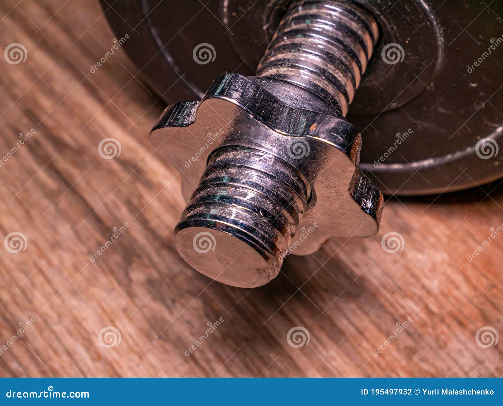 Iron Eye Bolt In The Middle. Steel Anchor Bolt Eye In Rock. The Fixed ...