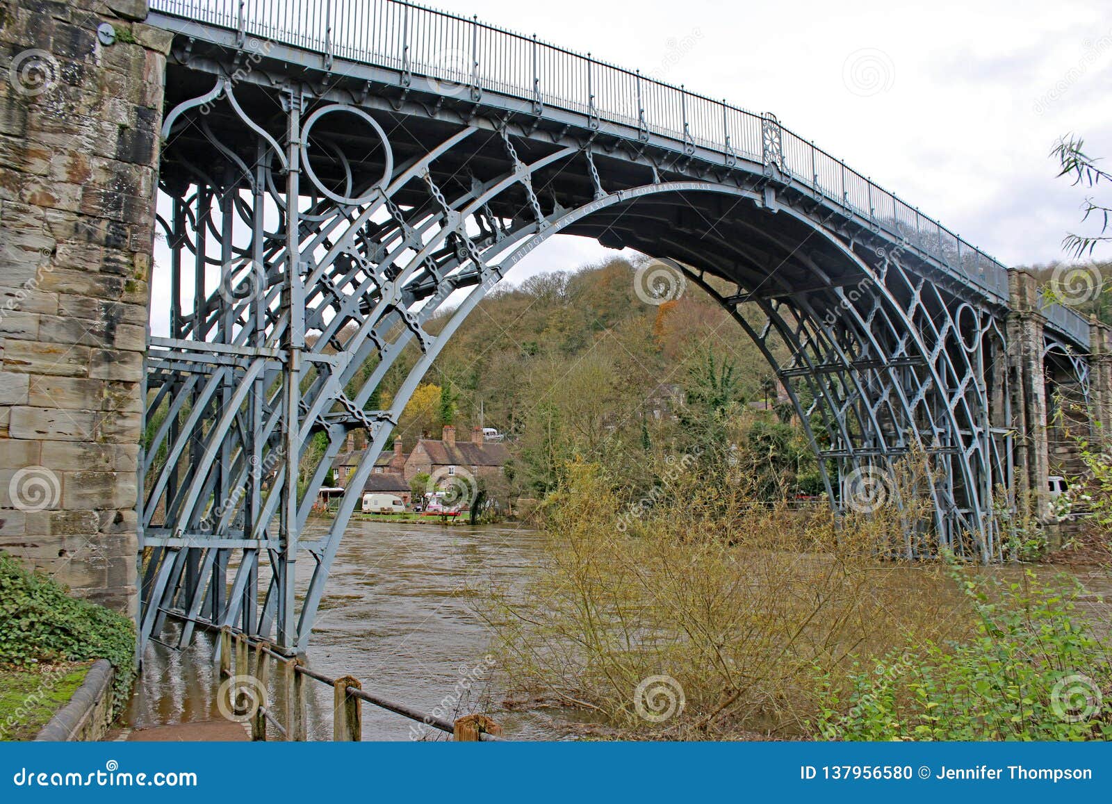 The Iron Bridge, Shropshire Stock Photo - Image of site, arch: 137956580