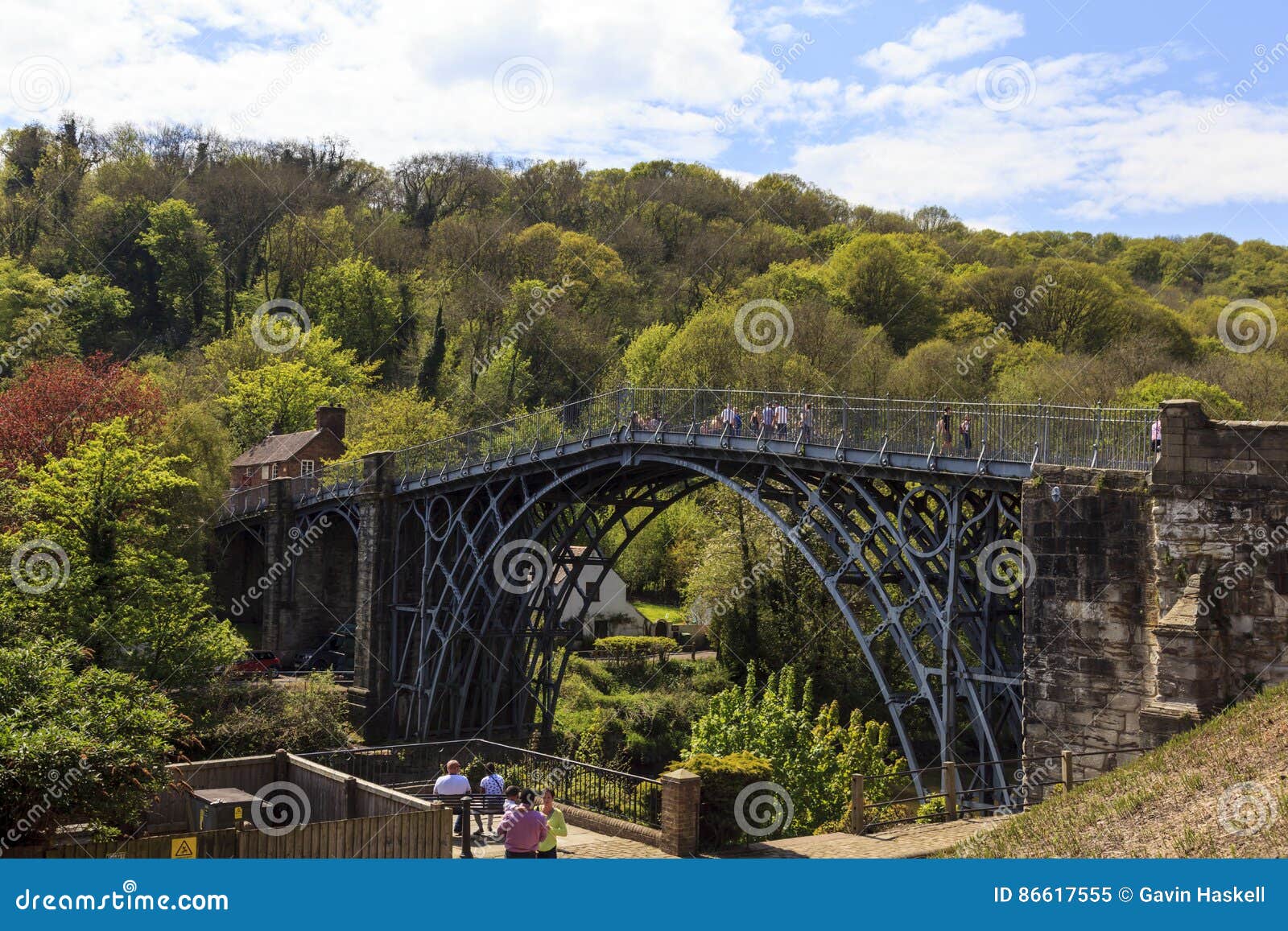 Iron Bridge editorial image. Image of iron, abraham, kingdom - 86617555