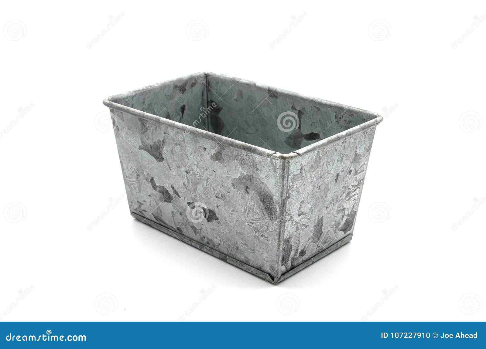 A Iron Bucket. stock photo. Image of retro, gray, pail - 107227910