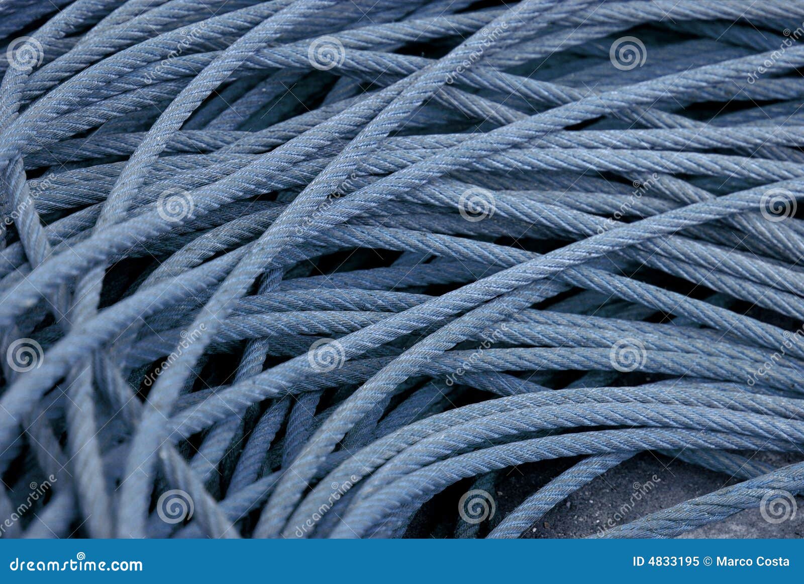 Iron cables texture stock image. Image of junk, lifting - 4833195