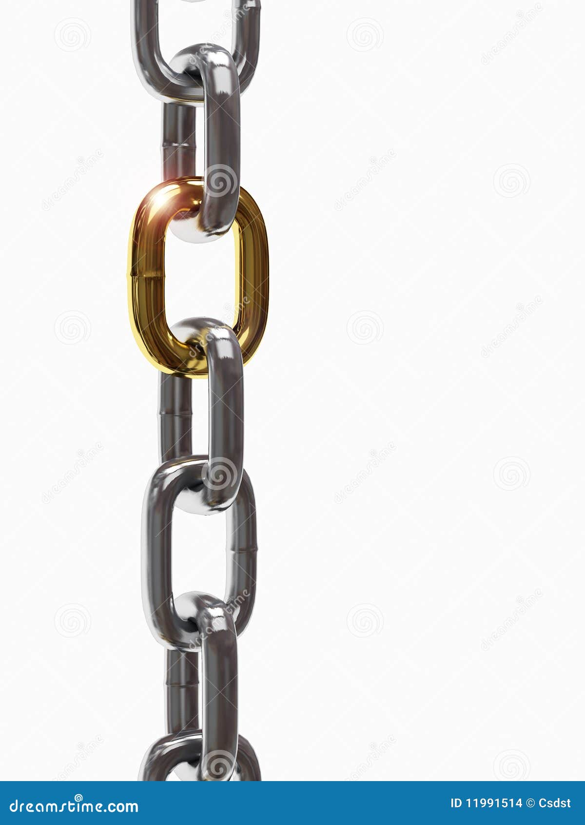 Iron chain stock illustration. Illustration of digital - 11991514