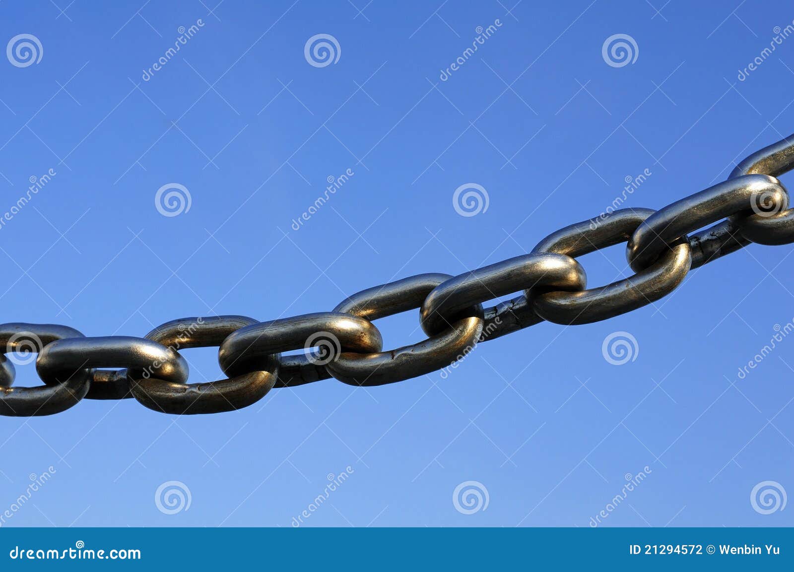 Iron chain stock photo. Image of loop, strength, concept - 21294572