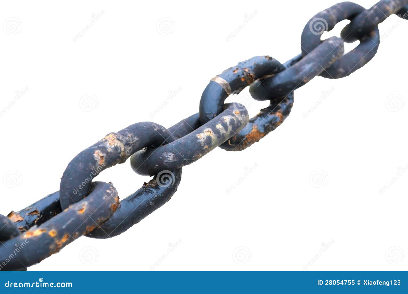 Iron chain stock image. Image of connection, closeup - 28054755