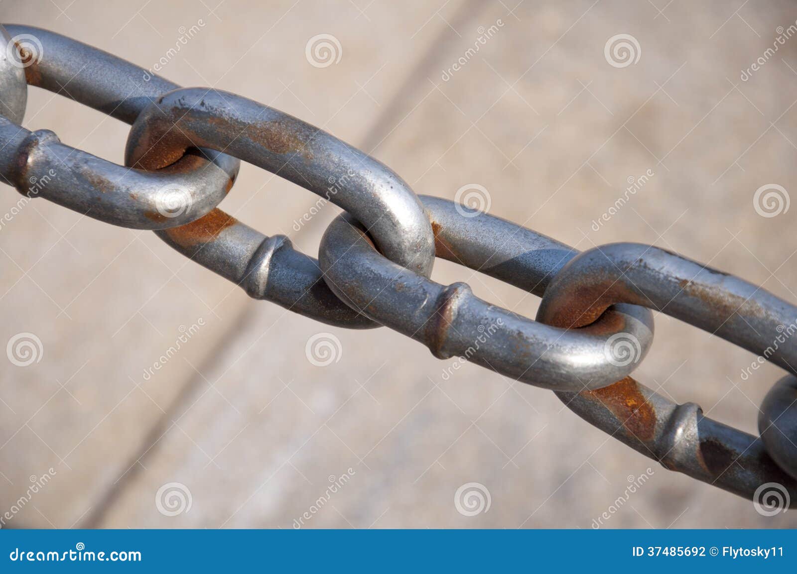 Iron chain stock photo. Image of iron, metallic, background - 37485692
