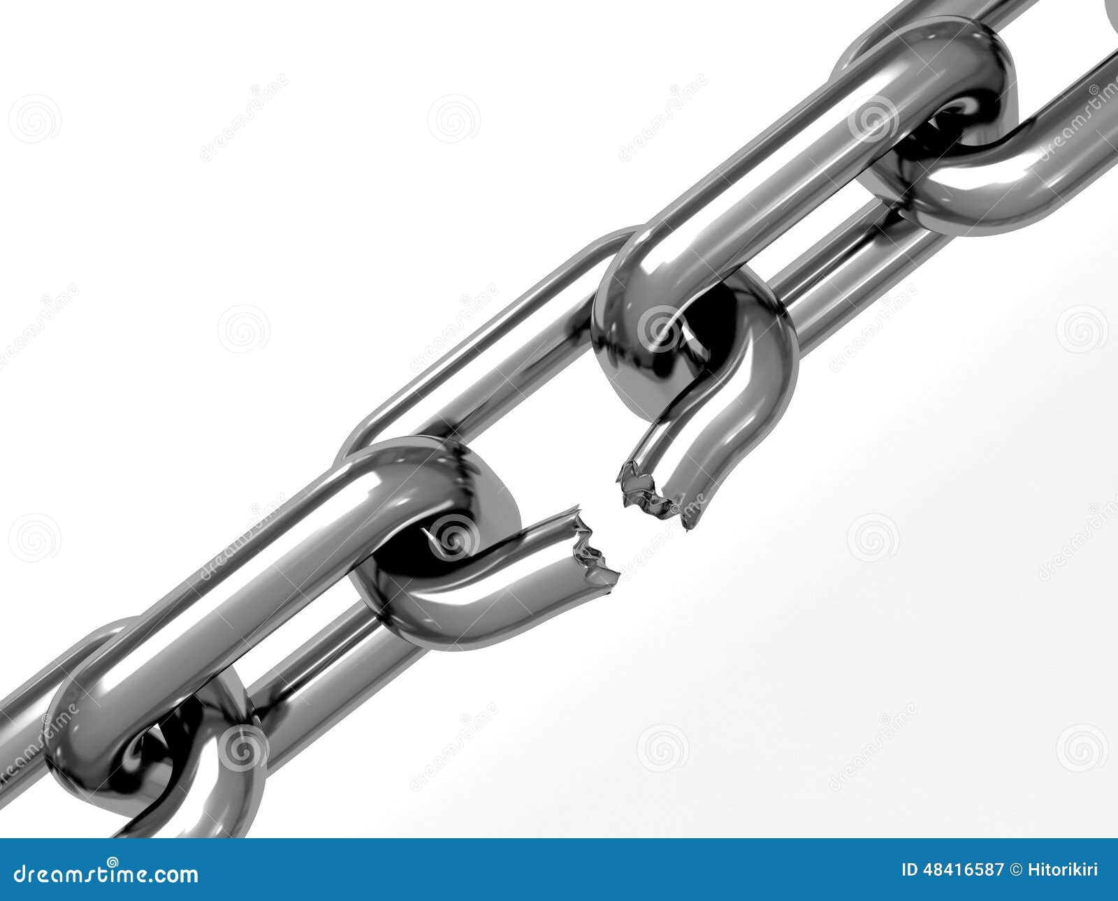 Iron Chain stock illustration. Illustration of metallic - 48416587