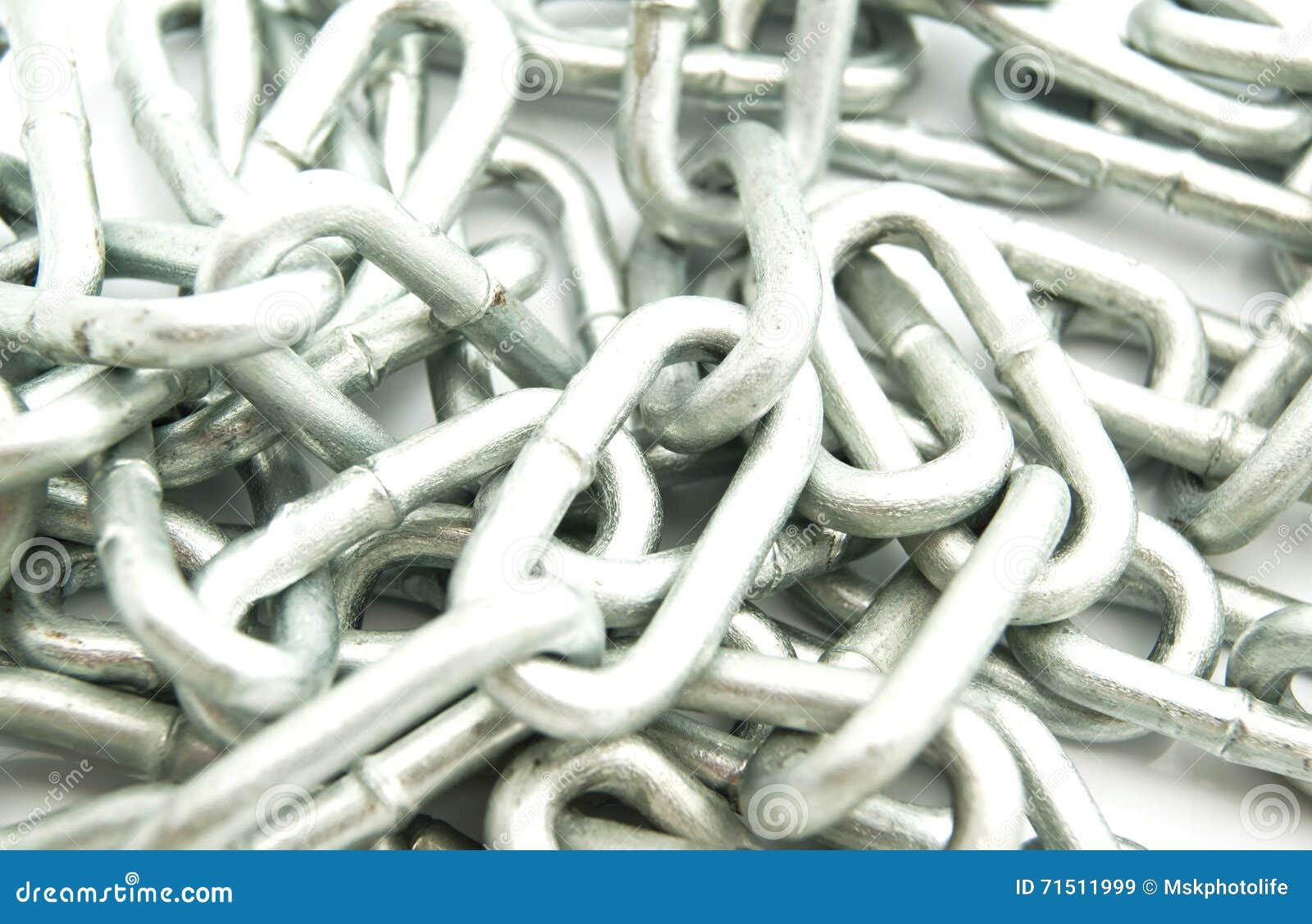Iron chain links stock image. Image of work, renovation - 71511999
