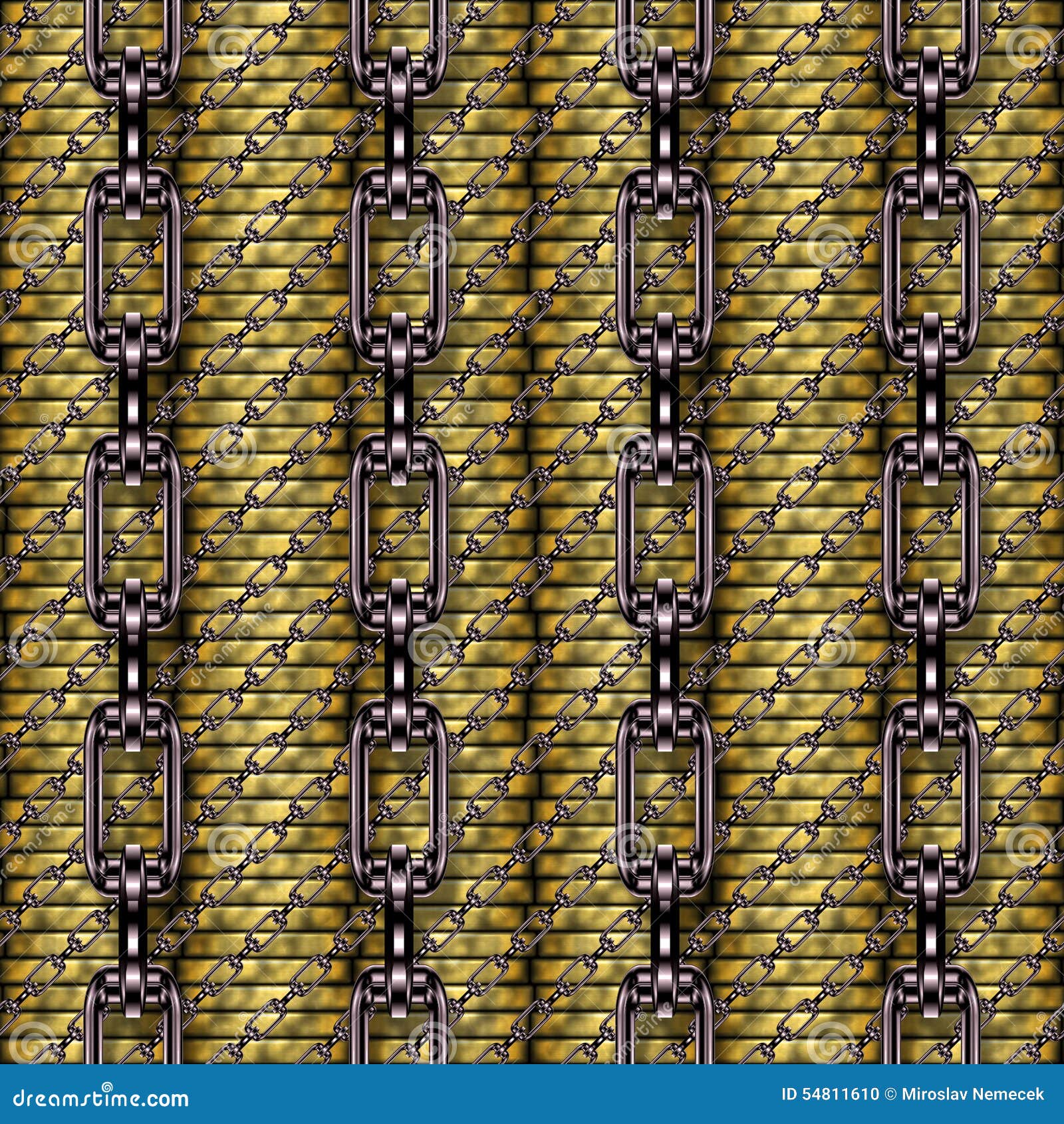 Iron Chains With White Background Seamless Texture Stock Photo ...