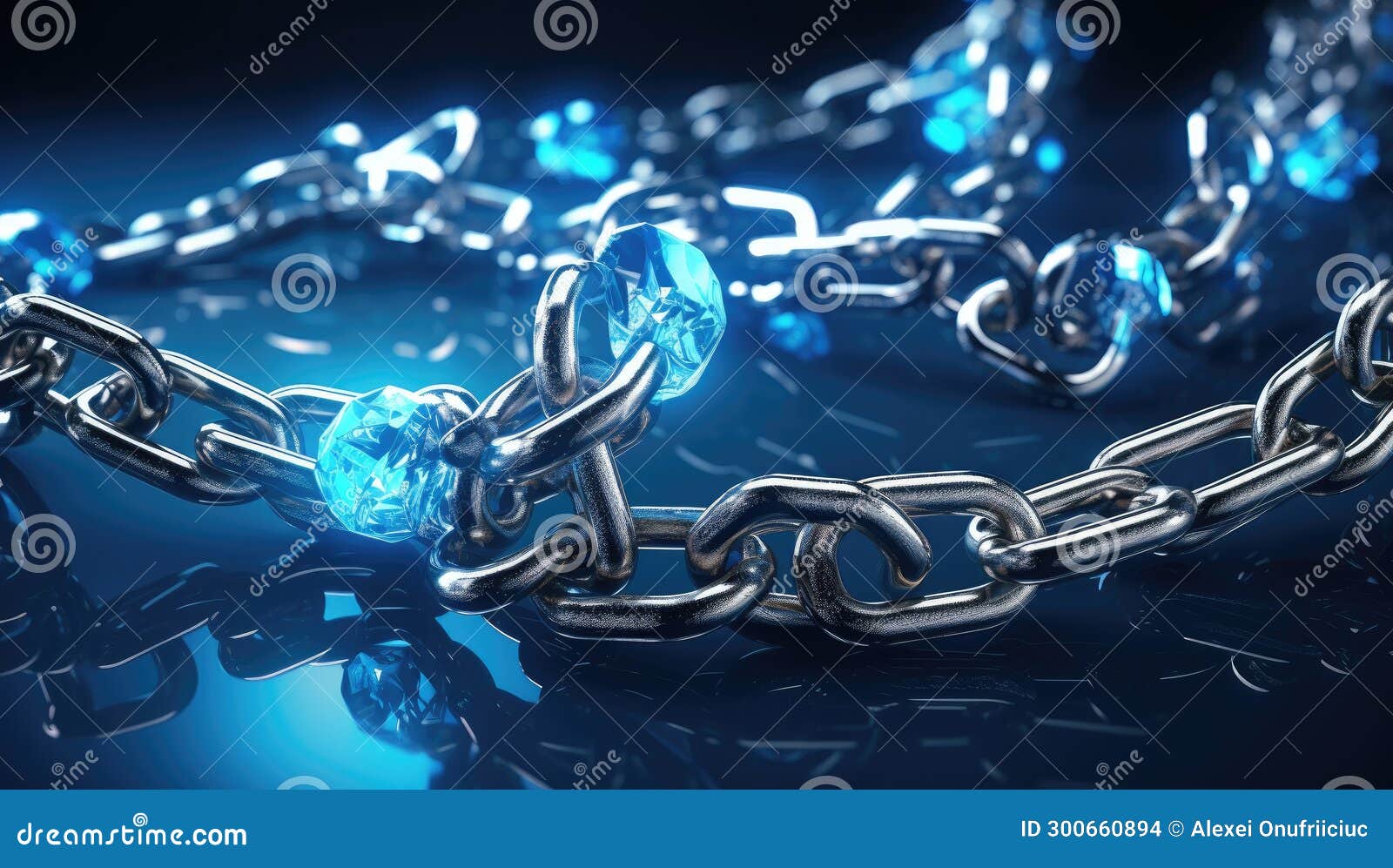 Iron Chains . Steel Chains . Broken Chain Stock Photo - Image of ...