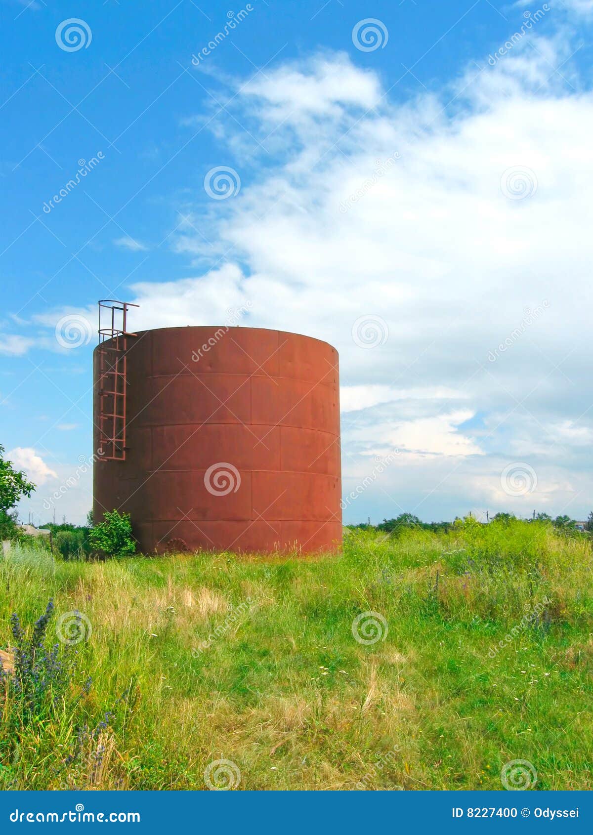 Iron cistern stock photo. Image of barrel, container, collector - 8227400