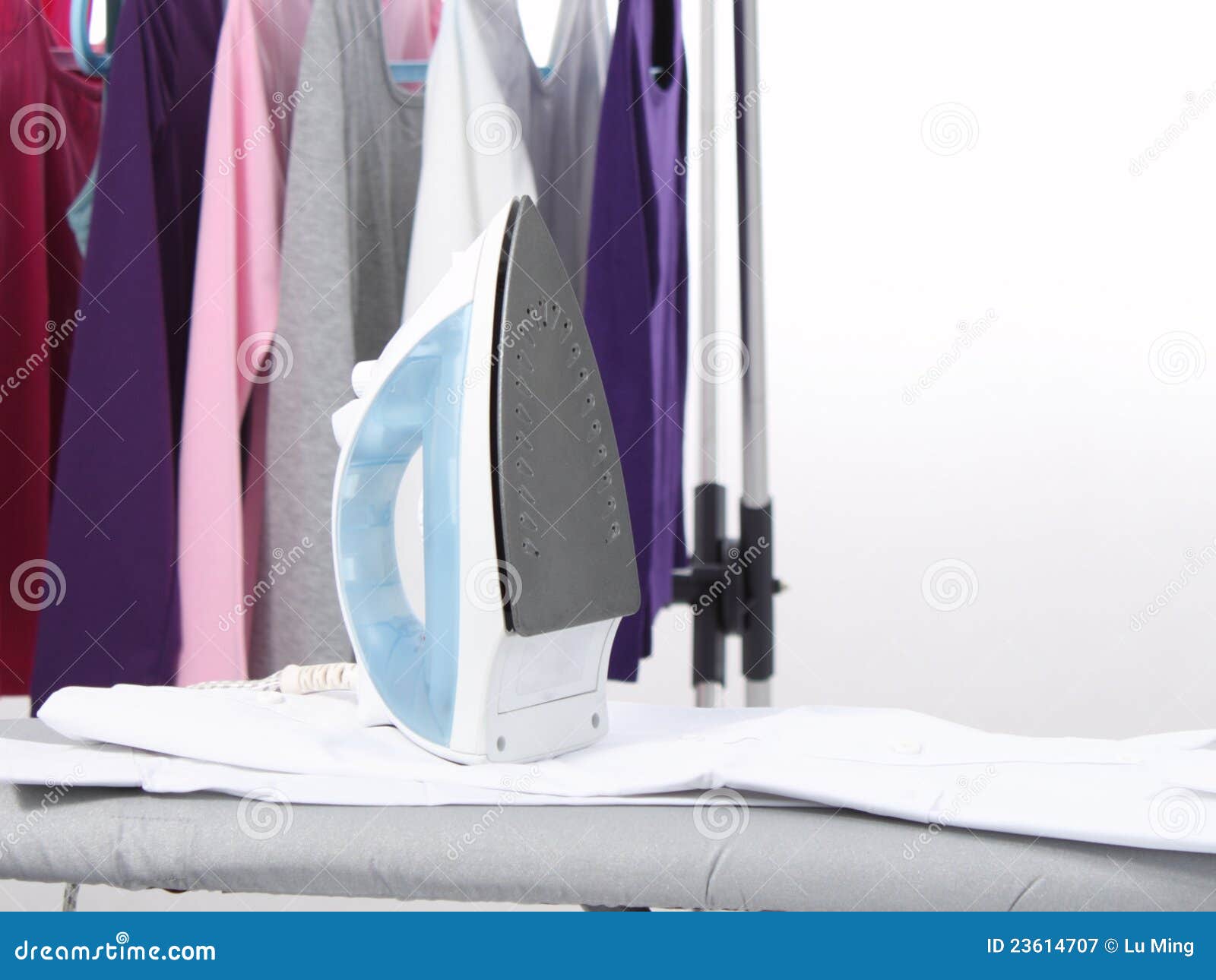 Iron clothing stock image. Image of electric, textile - 23614707