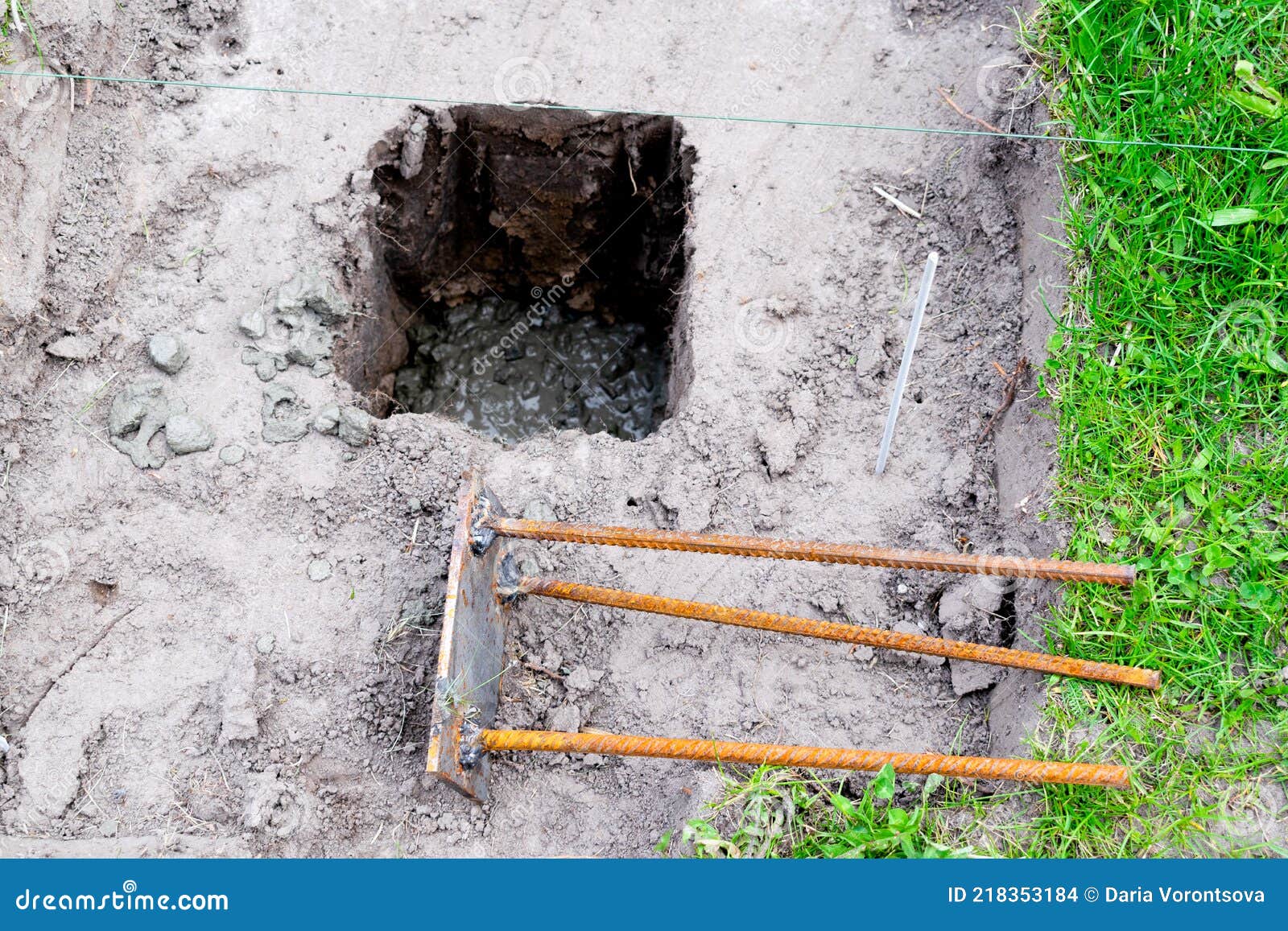 A Hole In A Mortar Wall Stock Photo | CartoonDealer.com #1688100