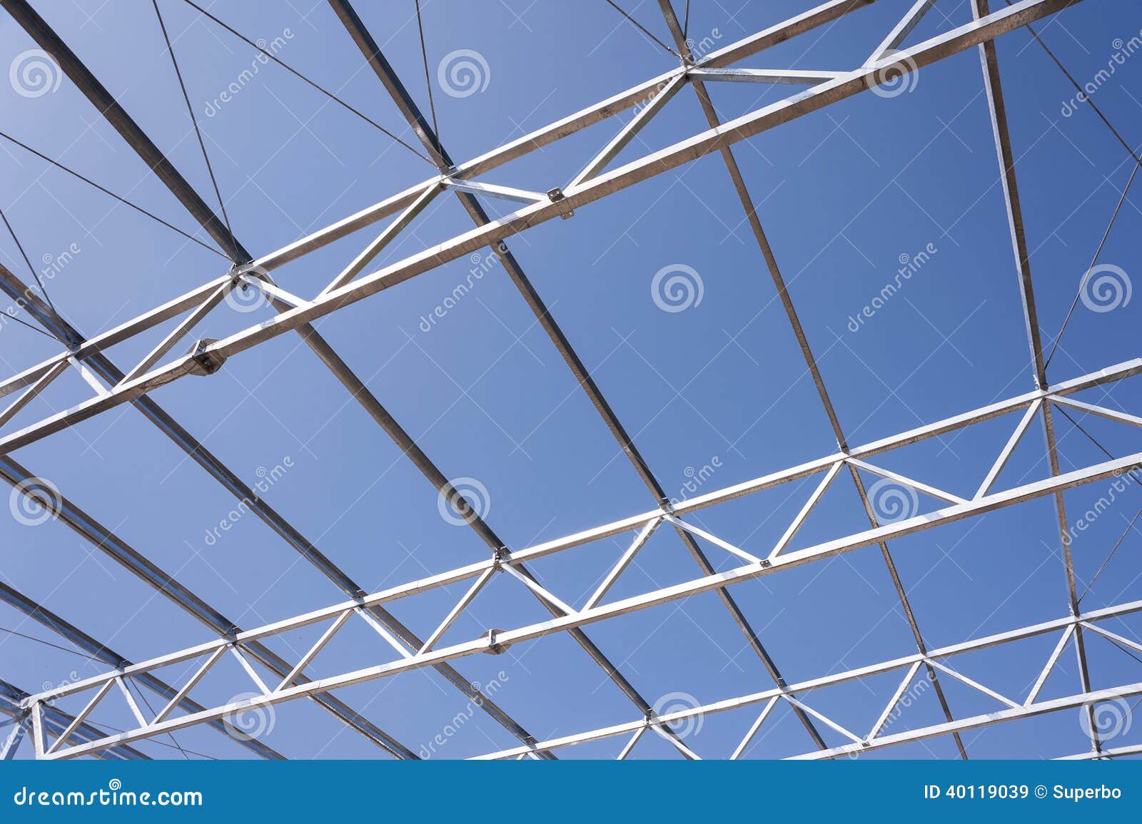 Iron Construction Assembling Stock Image - Image of blue, high: 40119039