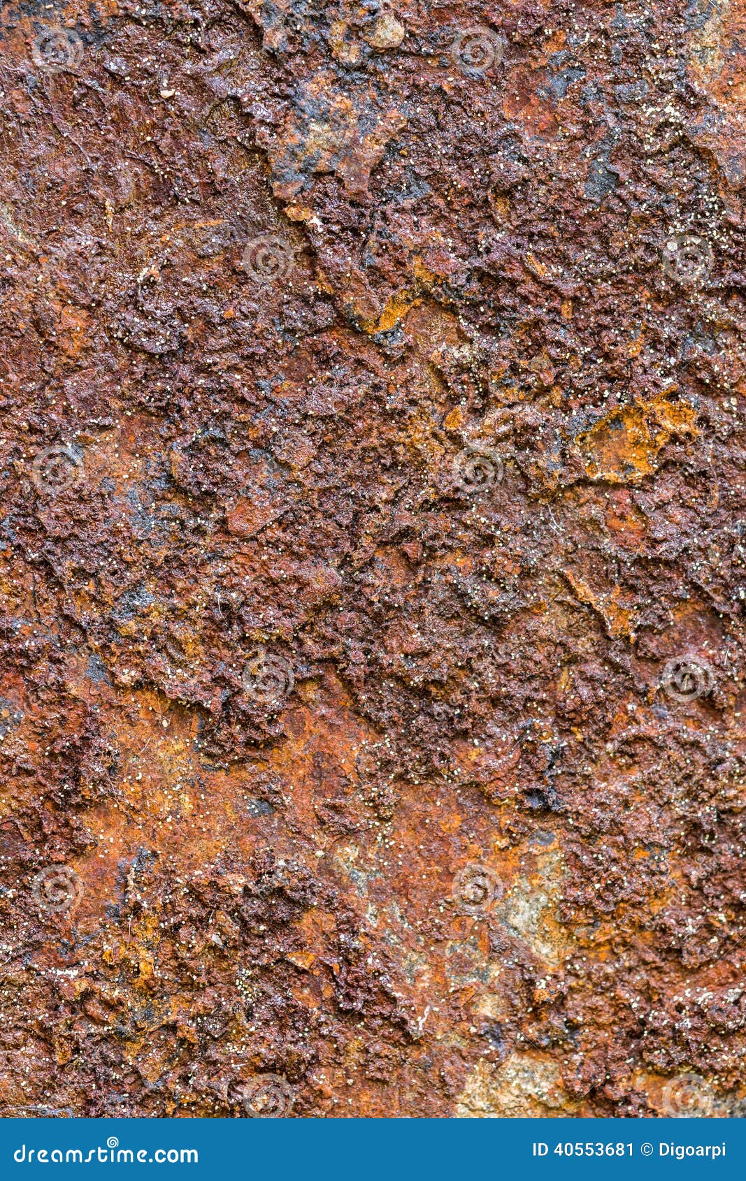 Iron containing rock stock image. Image of rock, east - 40553681