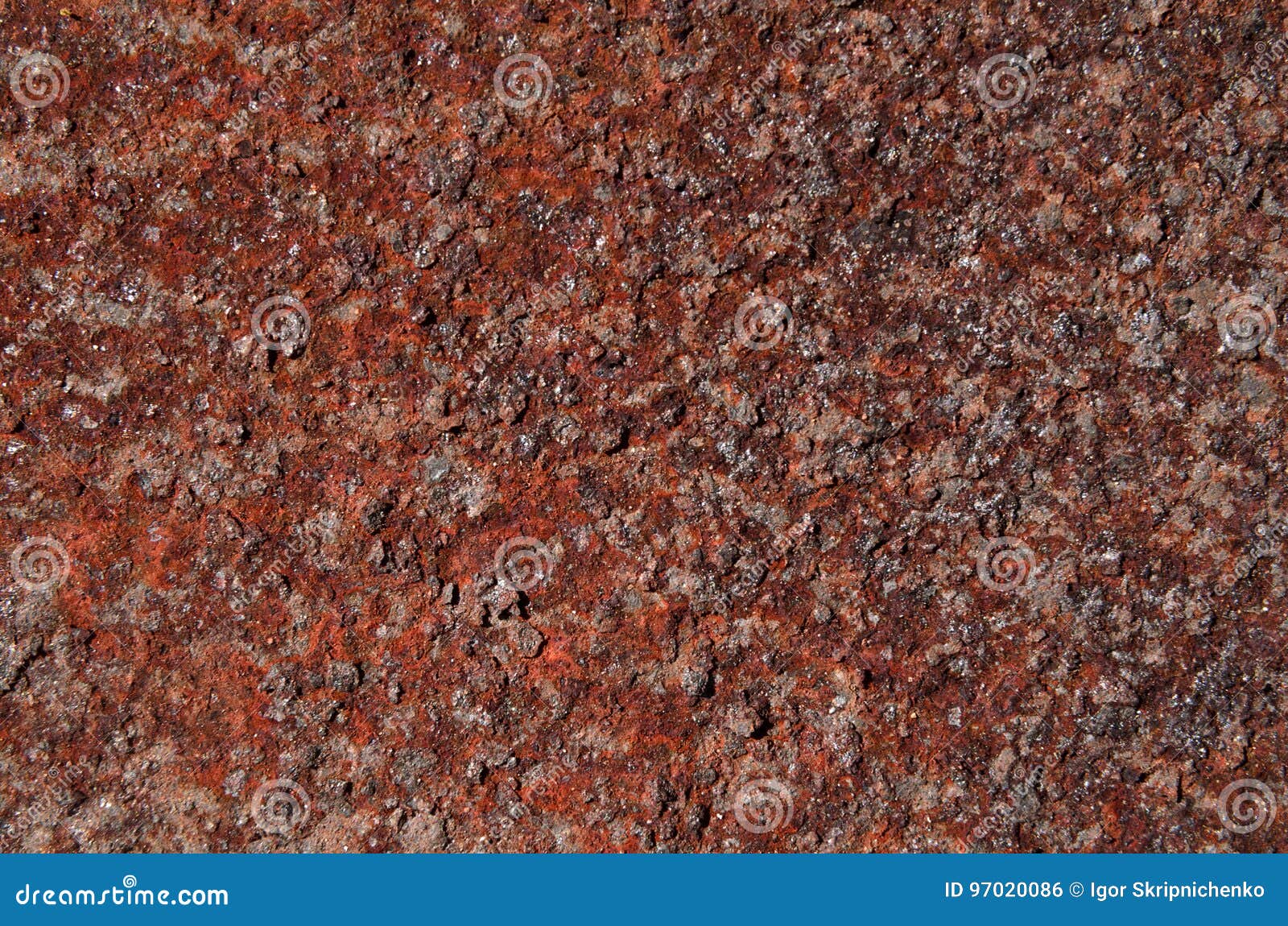 Iron is covered with rust stock photo. Image of rusty - 97020086