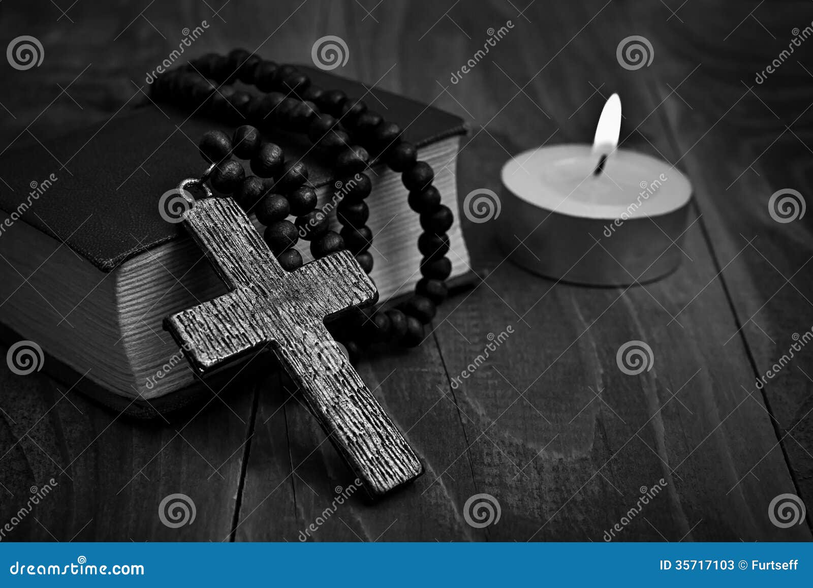 Iron cross with a book stock image. Image of faith, brown - 35717103