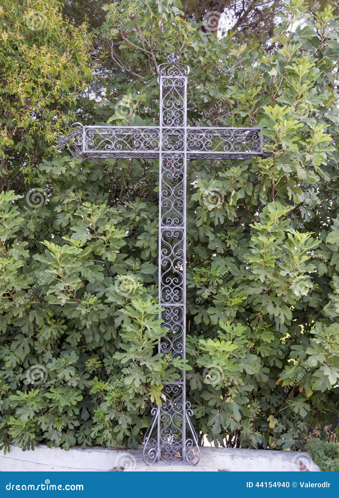 Iron Cross stock photo. Image of cross, trees, ride, garden - 44154940