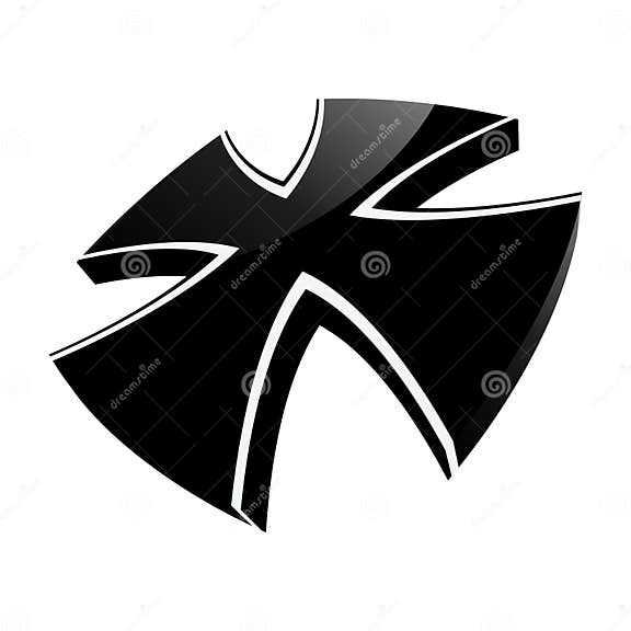 Iron Cross illustration stock vector. Illustration of historic - 8934057