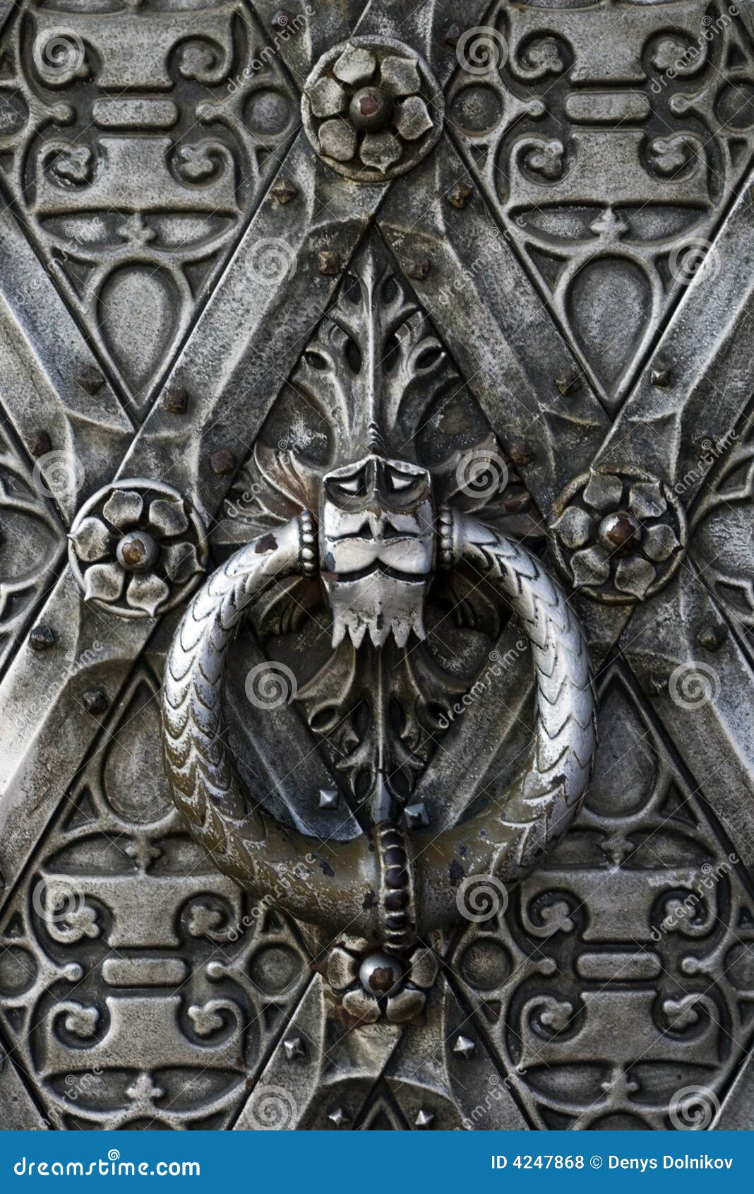 Old Iron Door Royalty-Free Stock Photo | CartoonDealer.com #22947669