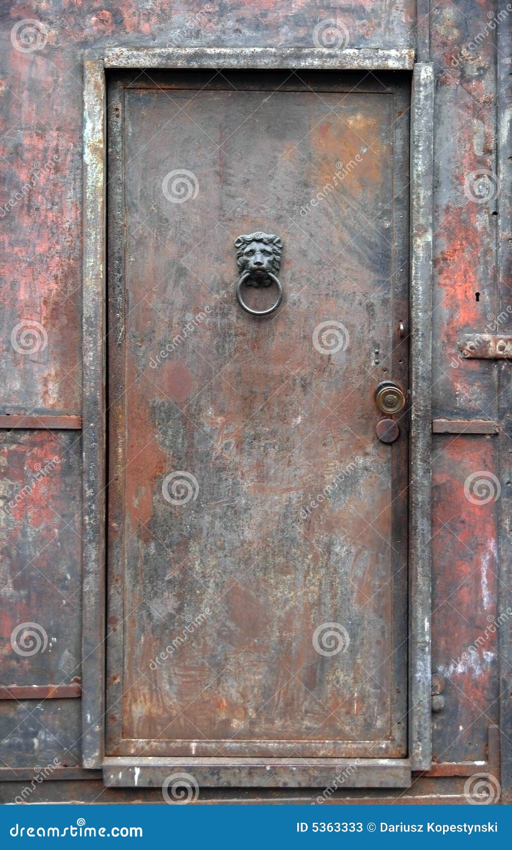 Old Iron Door Royalty-Free Stock Photo | CartoonDealer.com #22947669