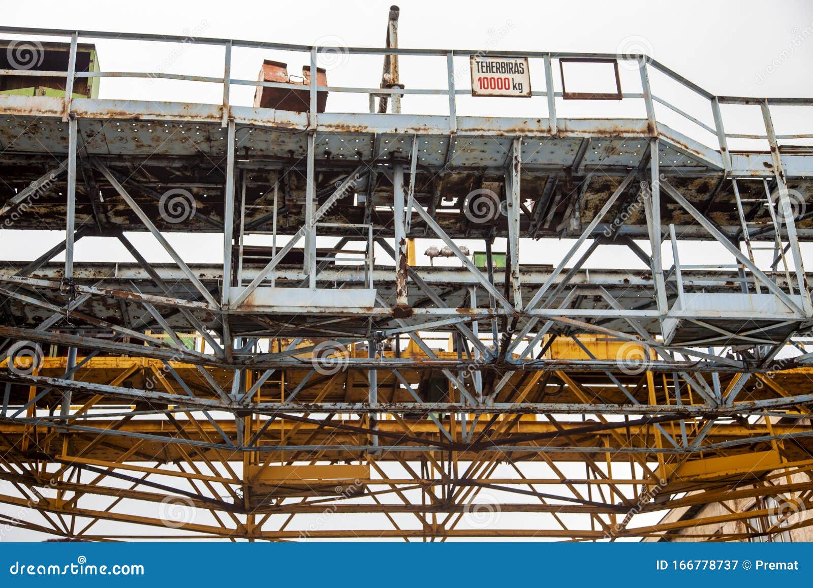 Iron Elevation Platforms in Budapest Stock Image - Image of ...