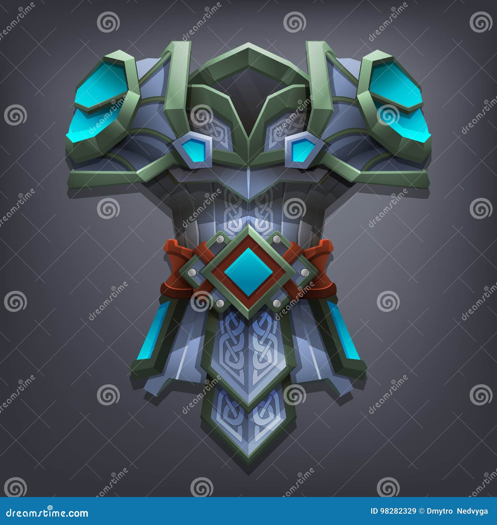 Fantasy Map For Game Rpg Royalty-Free Illustration | CartoonDealer.com ...