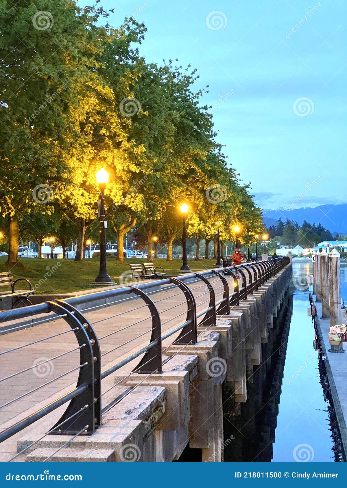 A Waterfront Trail stock photo. Image of waterfront - 218011500