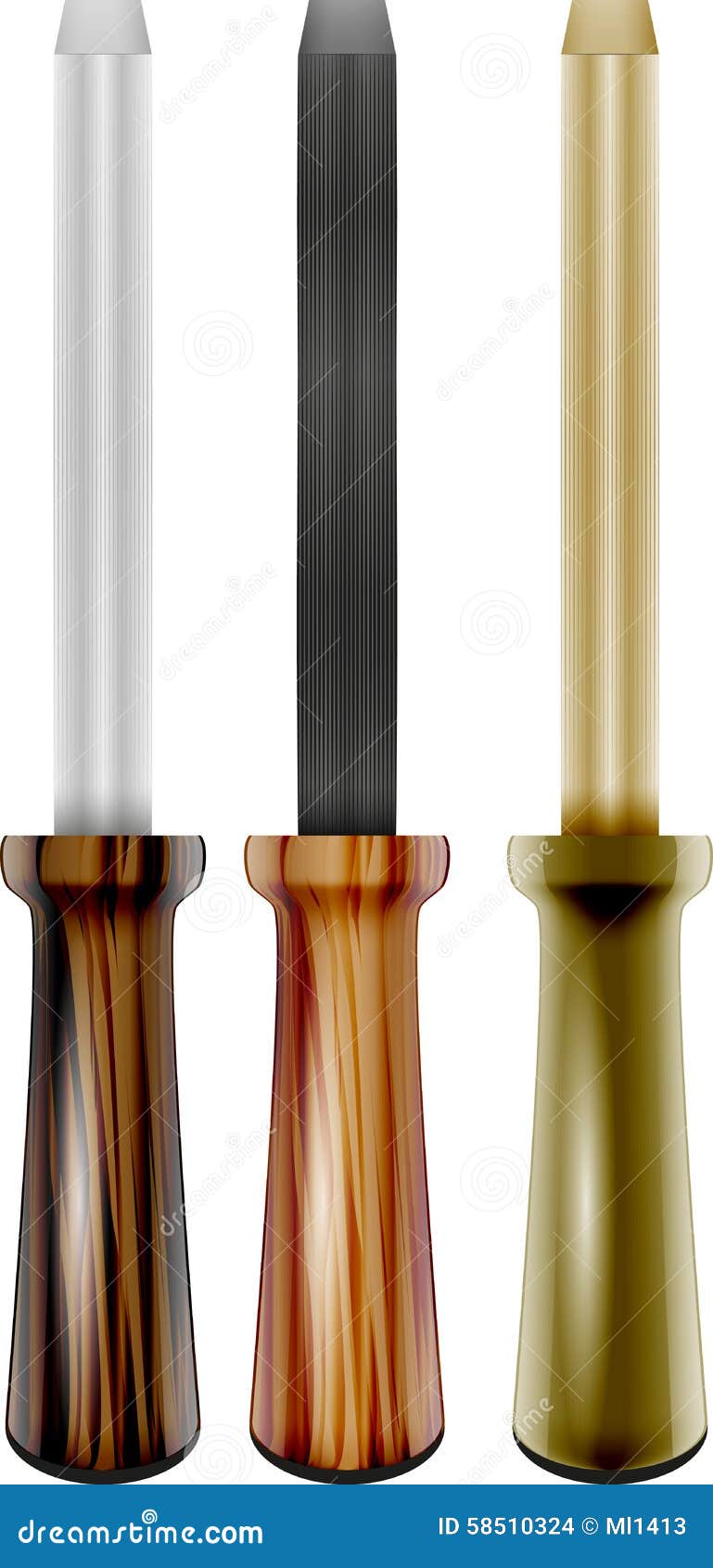 Iron file stock vector. Illustration of locksmith, symbol - 58510324