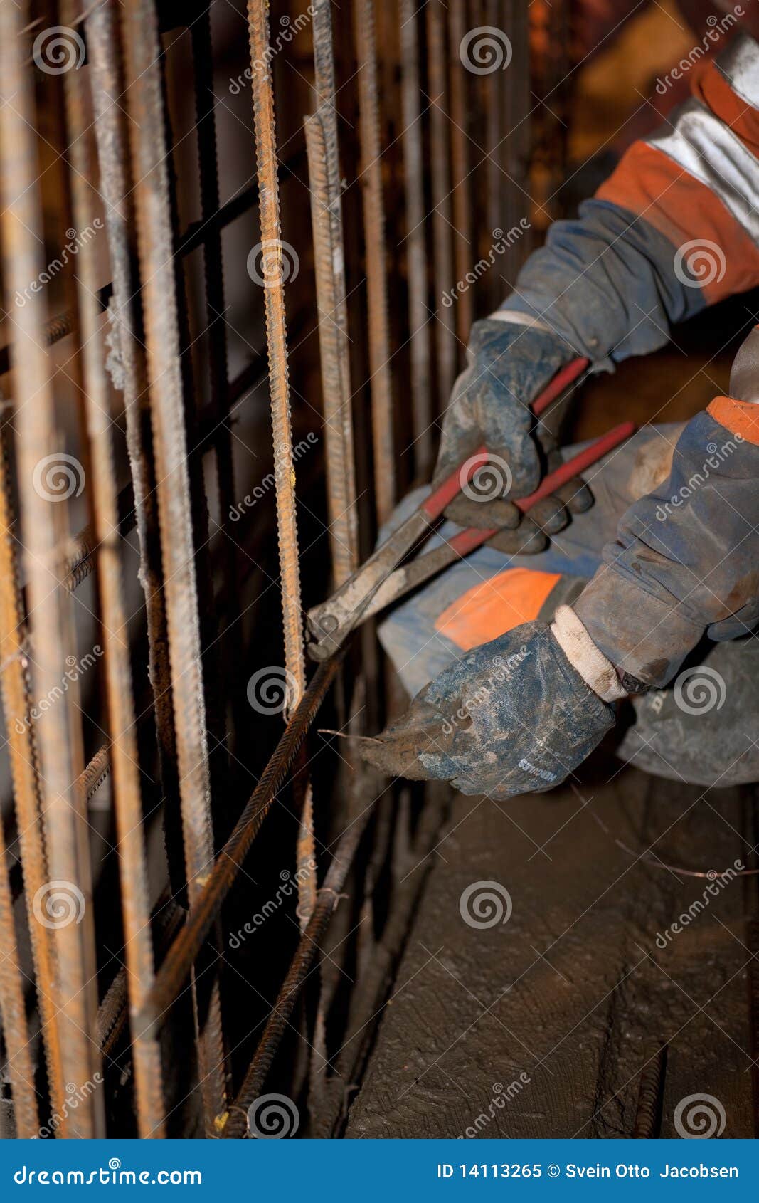 Iron fixer stock image. Image of formwork, work, fixer - 14113265