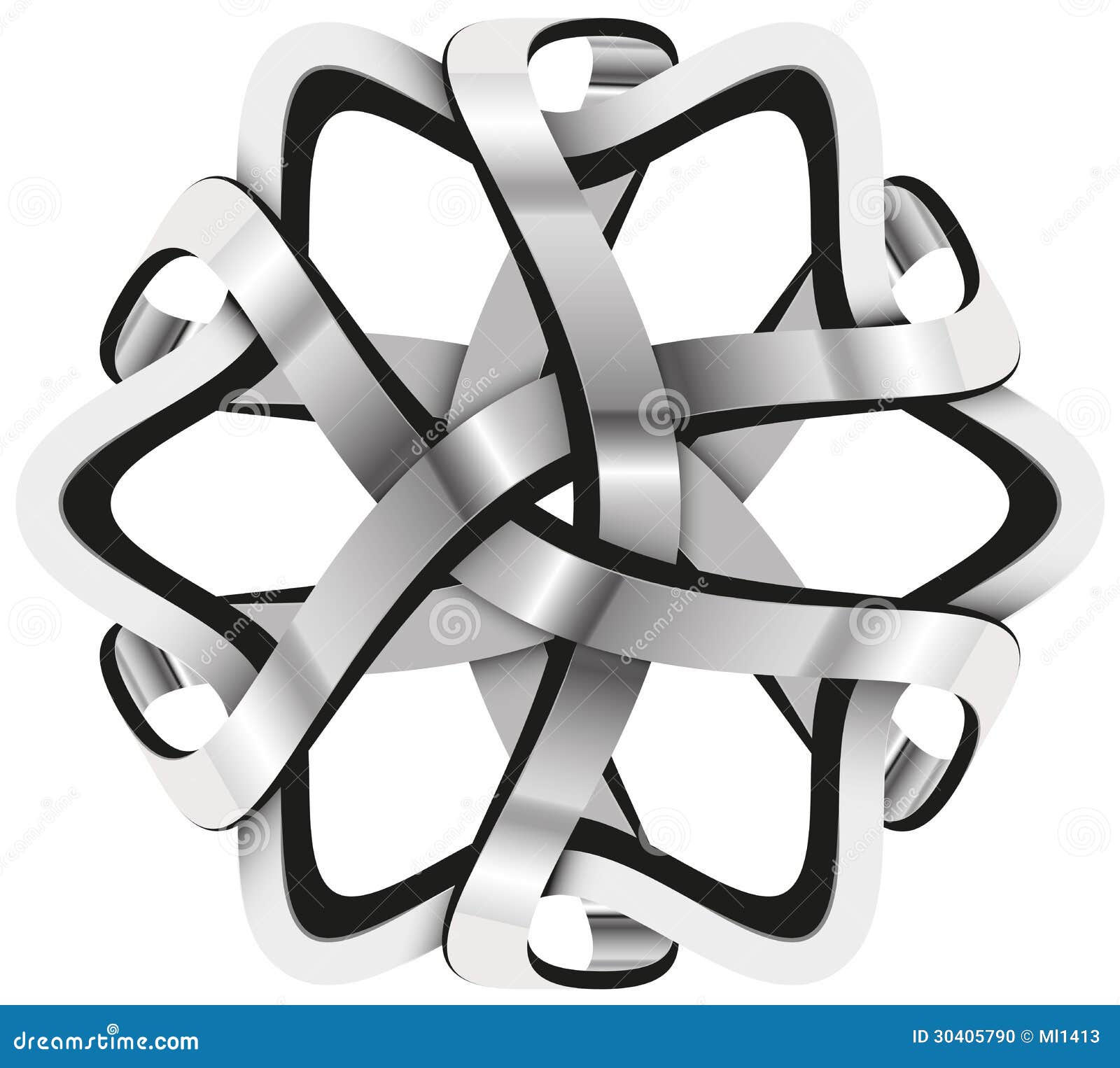 Iron flower stock vector. Illustration of elegance, computer - 30405790