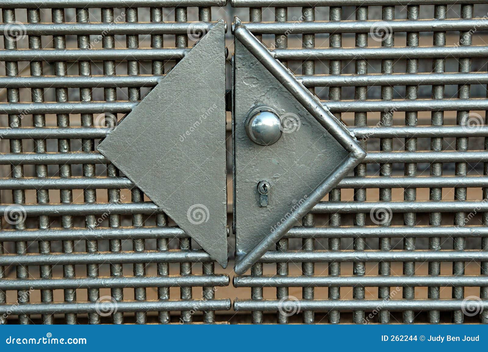 Iron Gate Lock Picture. Image: 262244