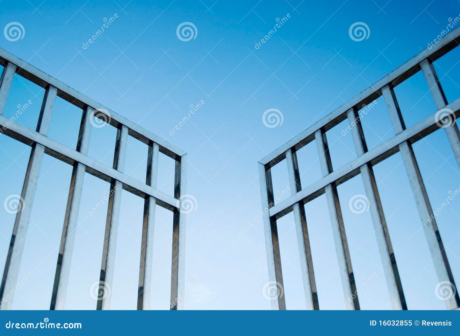 Clipart open gate