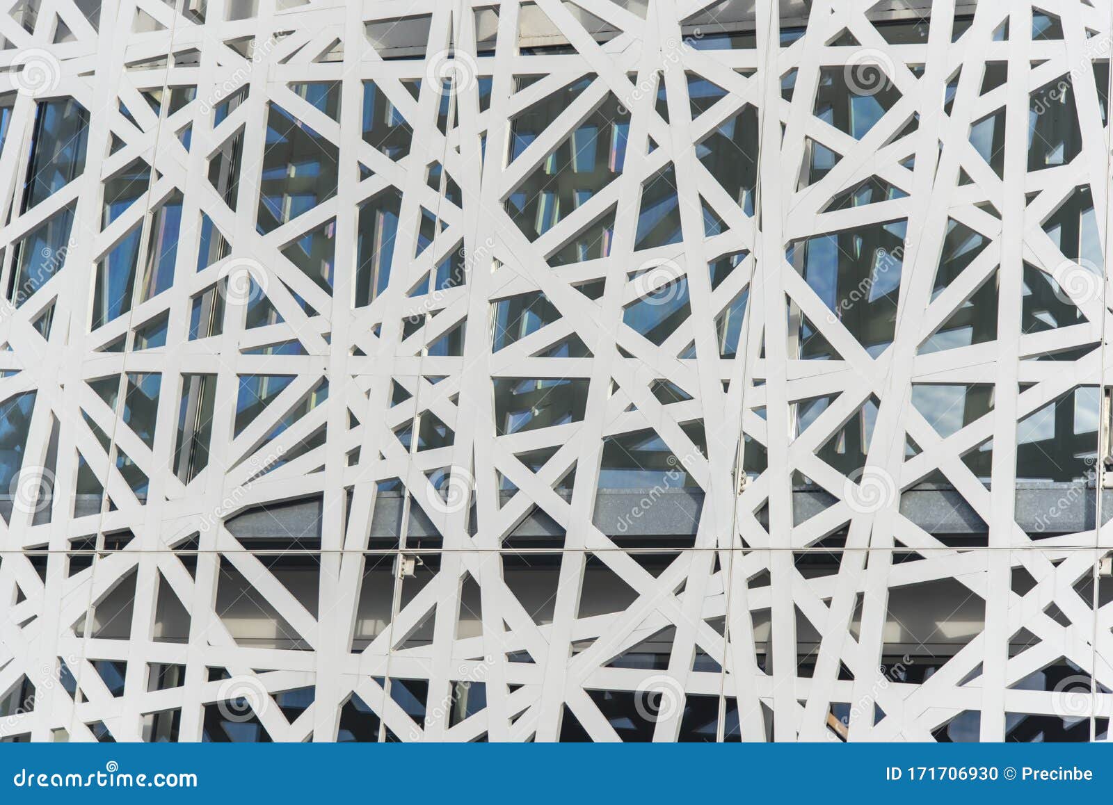 Iron Grating, Building Facade Stock Photo - Image of building, exterior ...