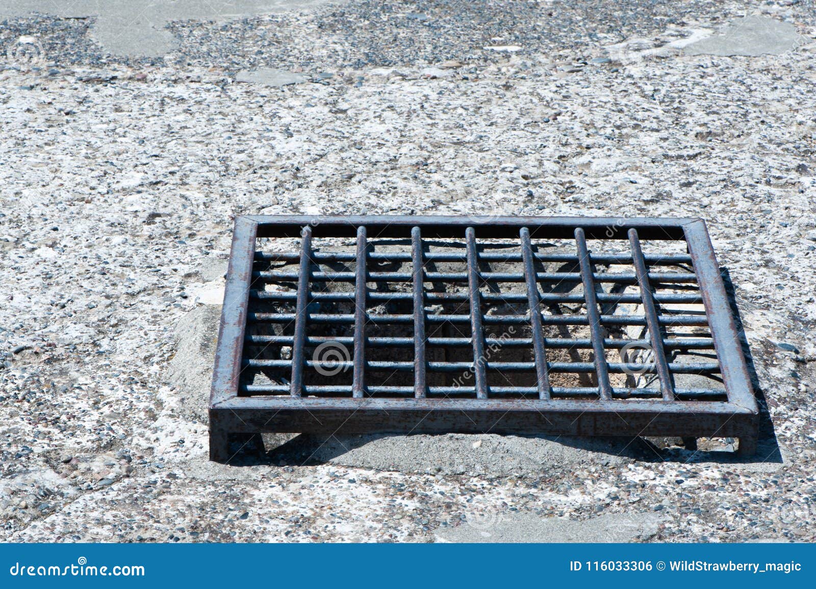 Iron hatch on the floor stock photo. Image of hole, background - 116033306