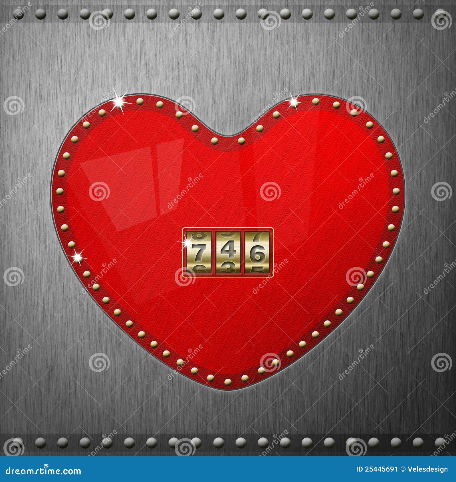 Iron heart stock image. Image of system, protection, heart - 25445691