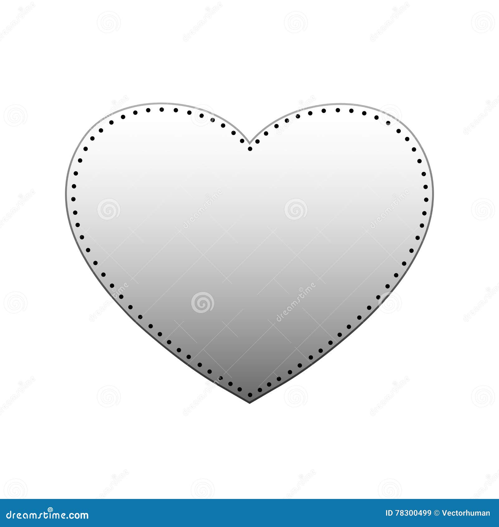 Iron heart vector stock vector. Illustration of sweet - 78300499