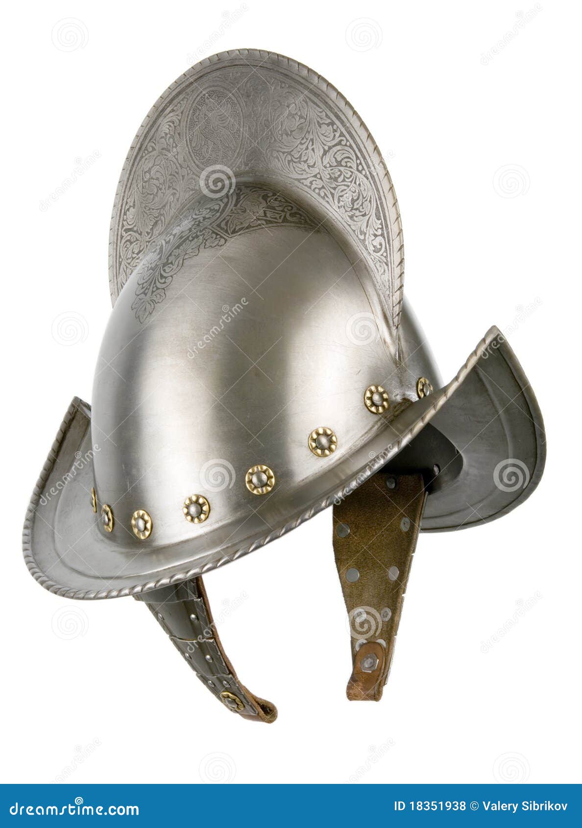 Iron helmet stock photo. Image of culture, rivet, reservation - 18351938