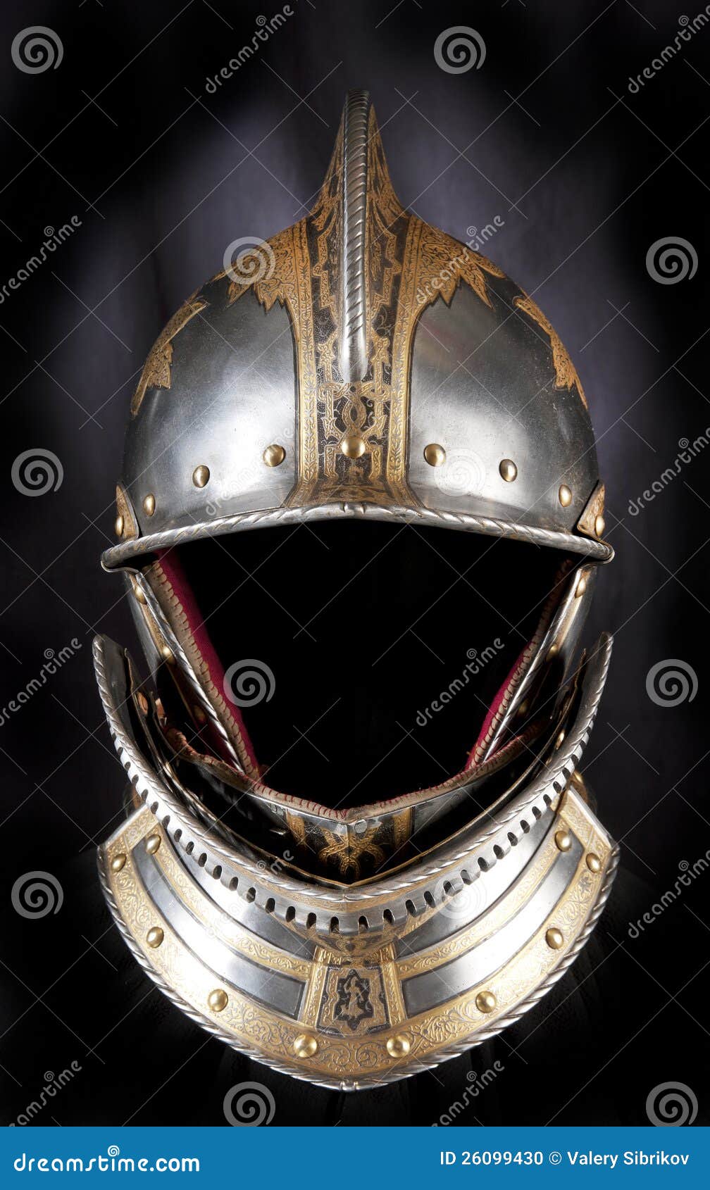 Iron helmet stock photo. Image of metal, tradition, tournament - 26099430