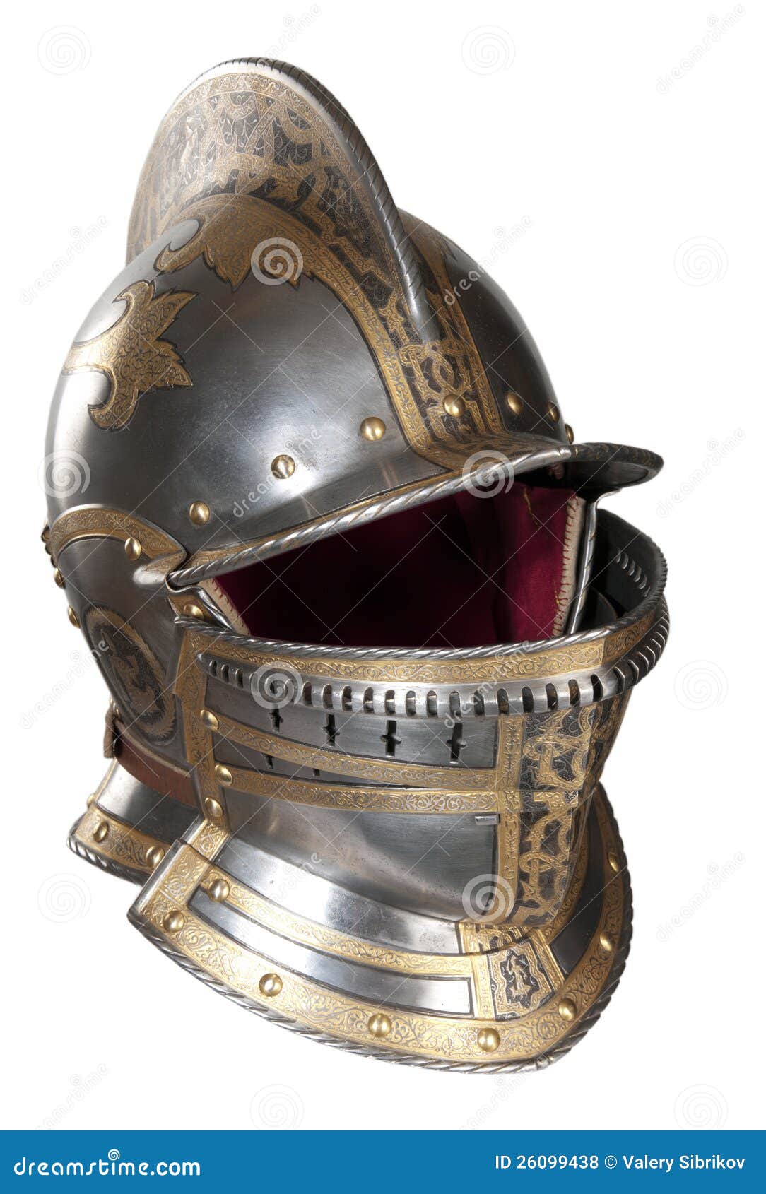 Iron helmet stock photo. Image of armour, metal, forged - 26099438