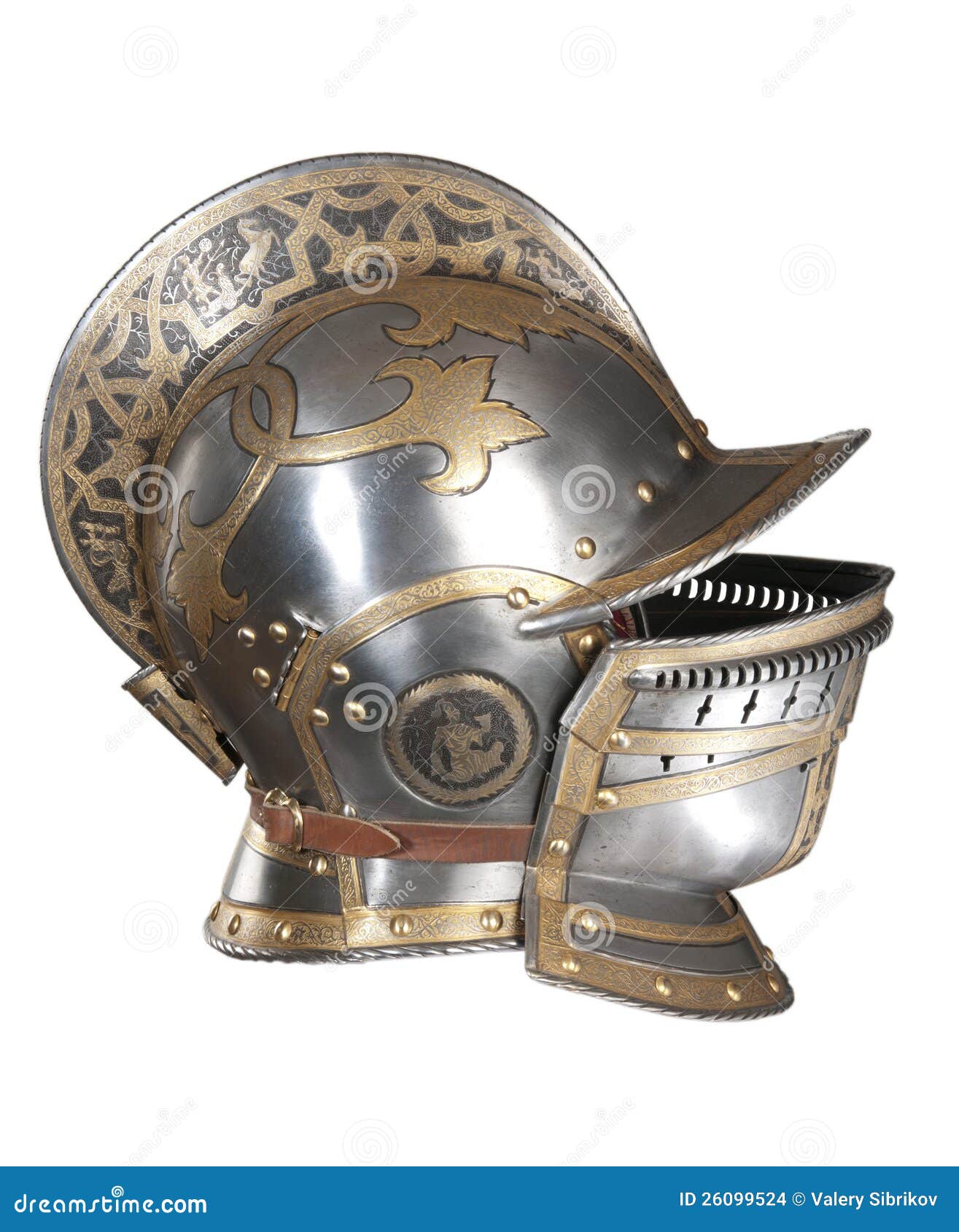 Iron helmet stock photo. Image of rivets, armour, protection - 26099524