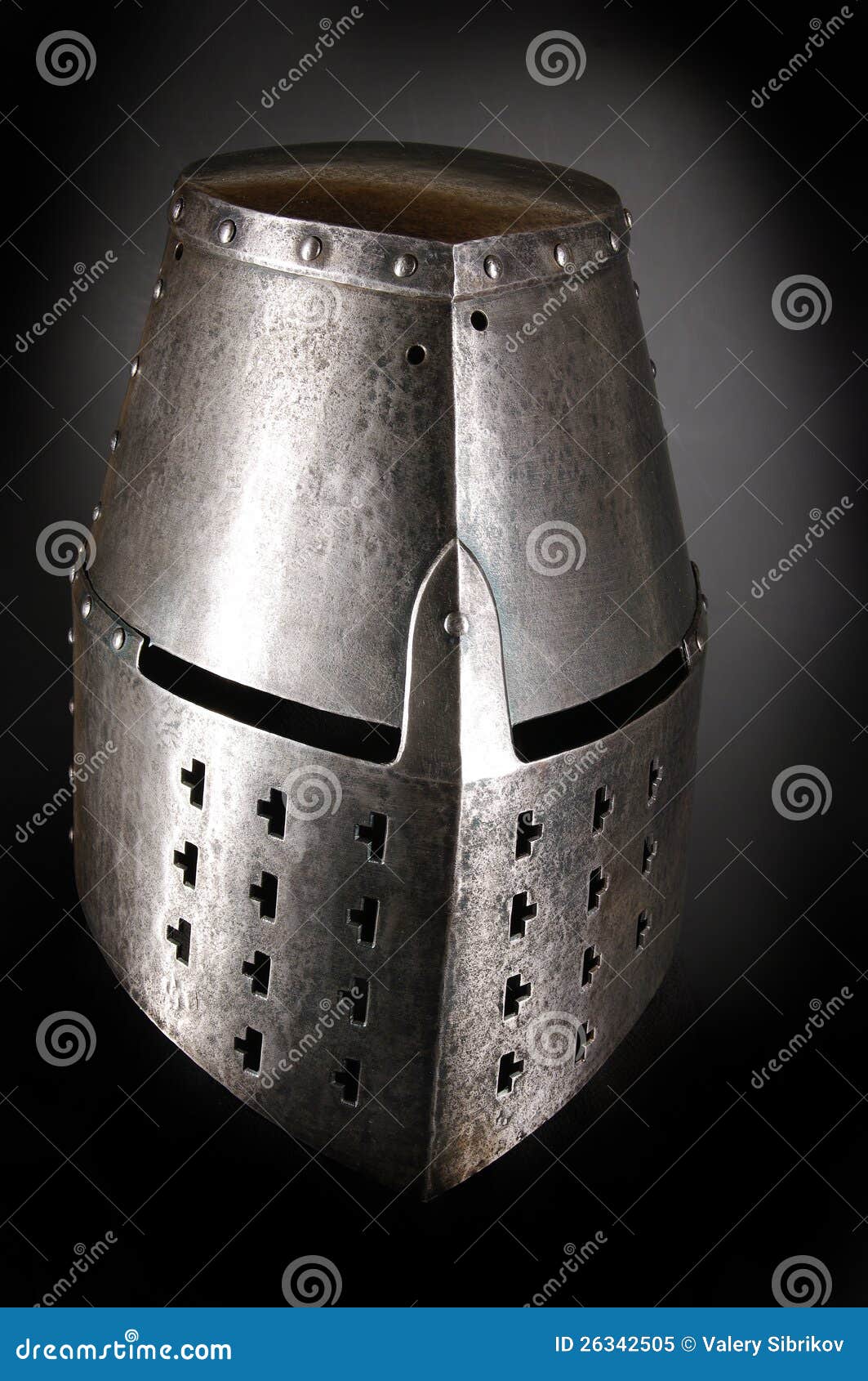 Iron helmet stock image. Image of metal, medieval, protection - 26342505