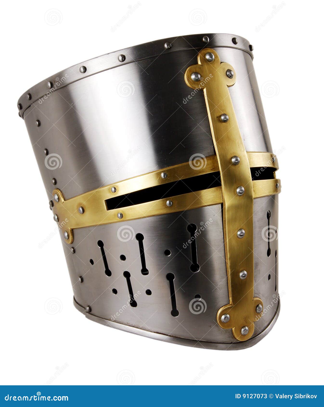 Iron helmet stock image. Image of rivets, iron, helmet - 9127073